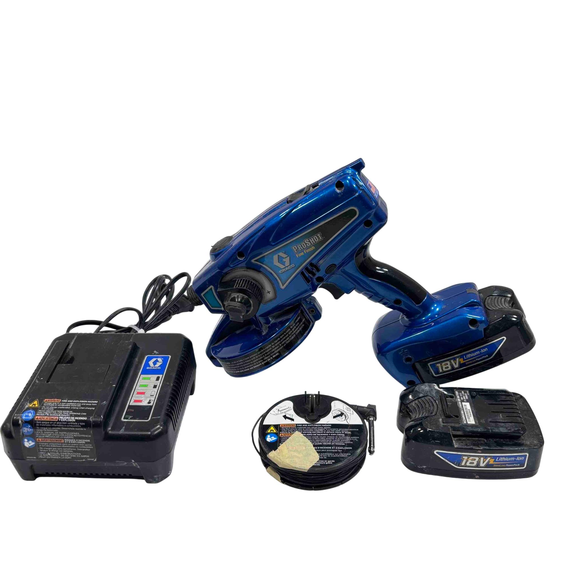 Graco proshot fine finish store