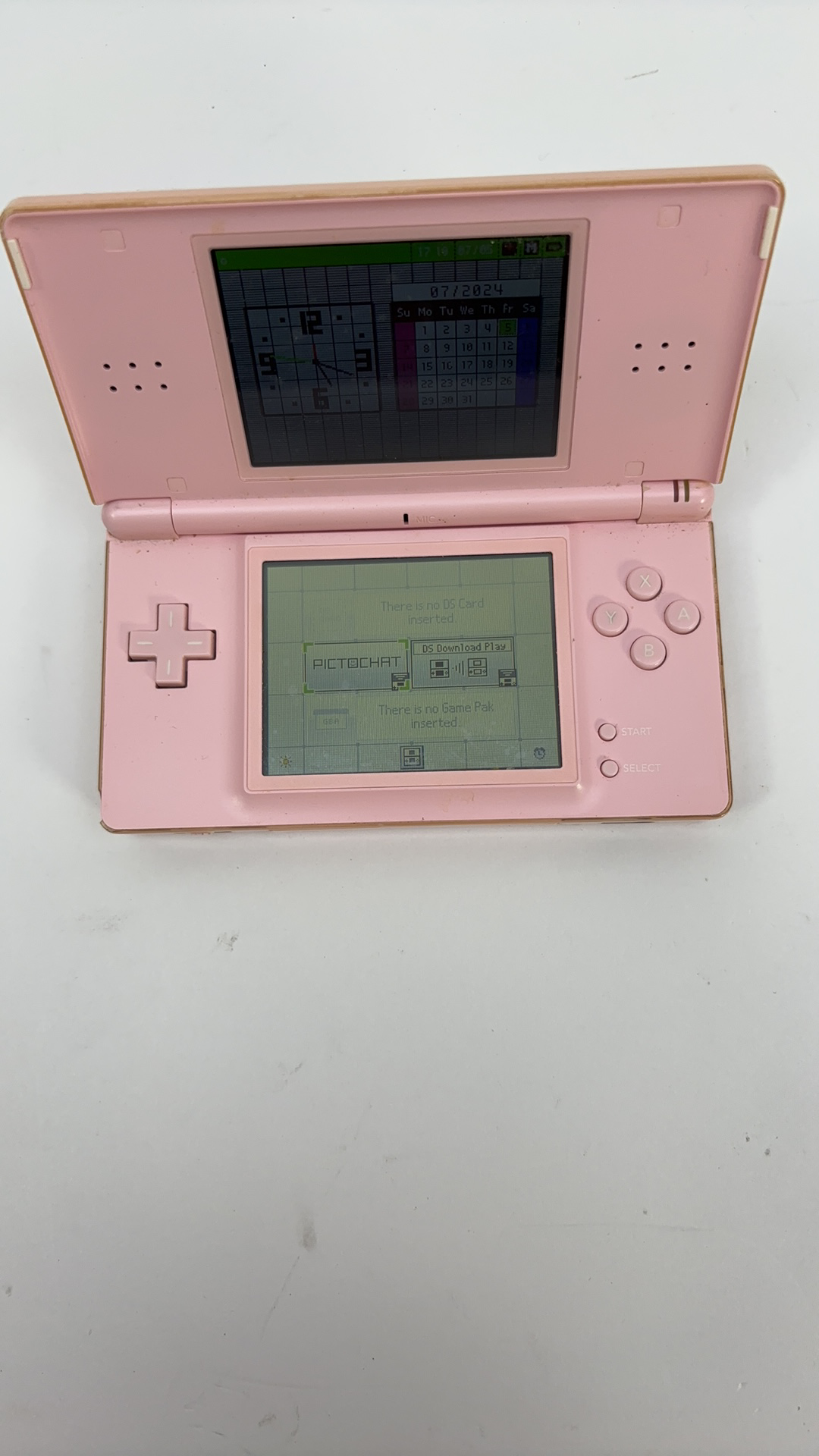 Nintendo DS Lite USG-001 Handheld Dual Screen Portable Game System - 8124