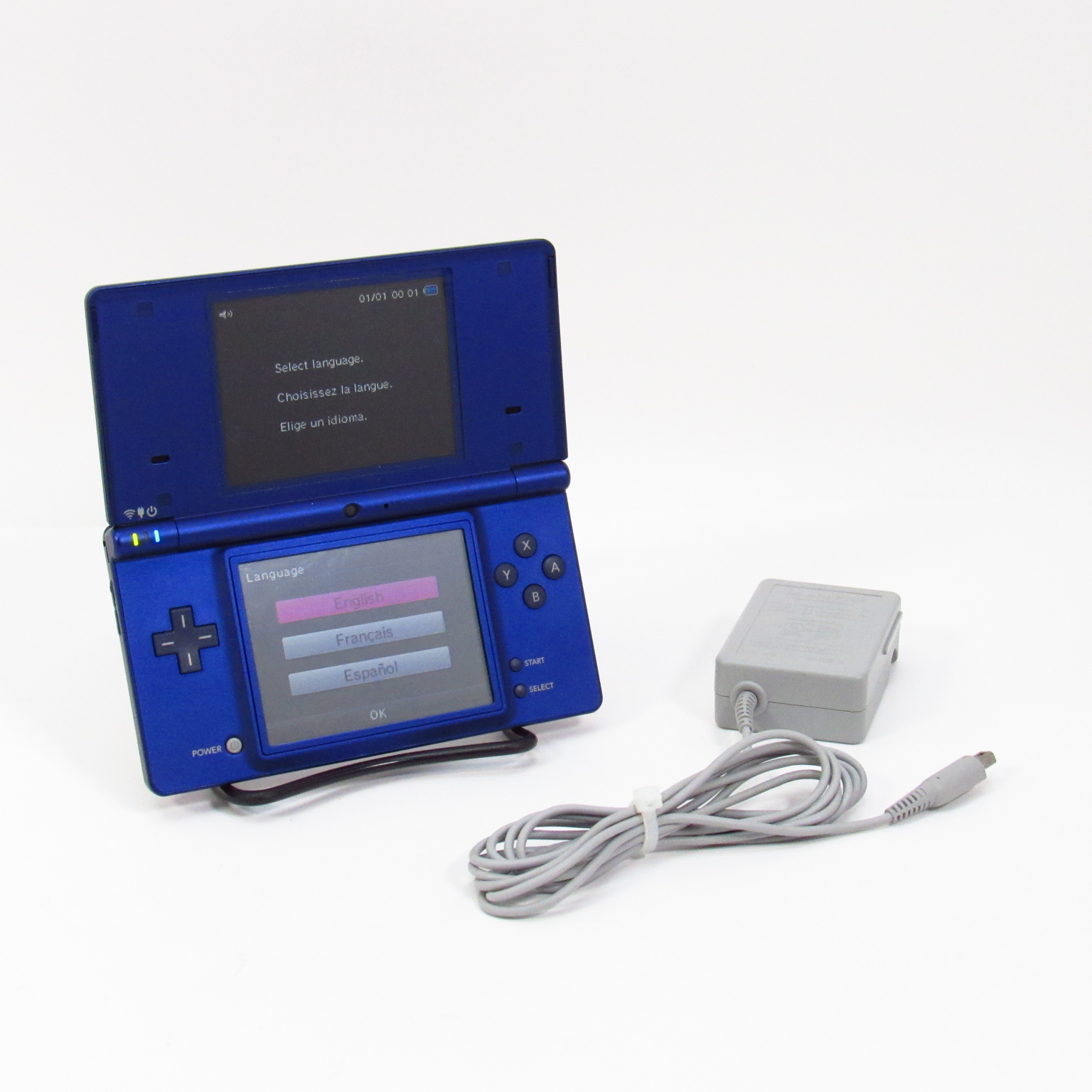 Nintendo DSi TWL-001(USA) Portable Video Game Console - Metallic Blue