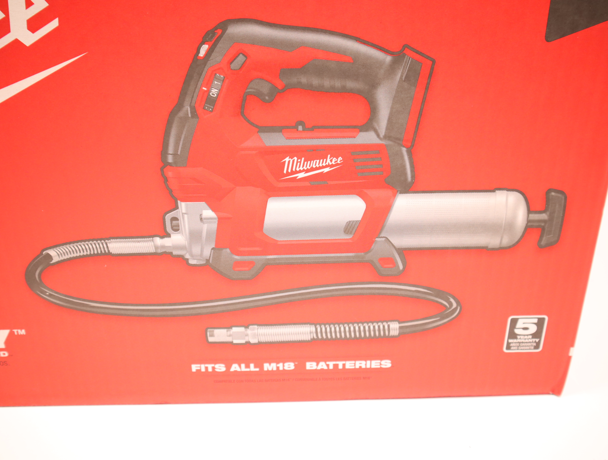 Milwaukee 2646-20 Cordless Grease Gun 18V Tool Only