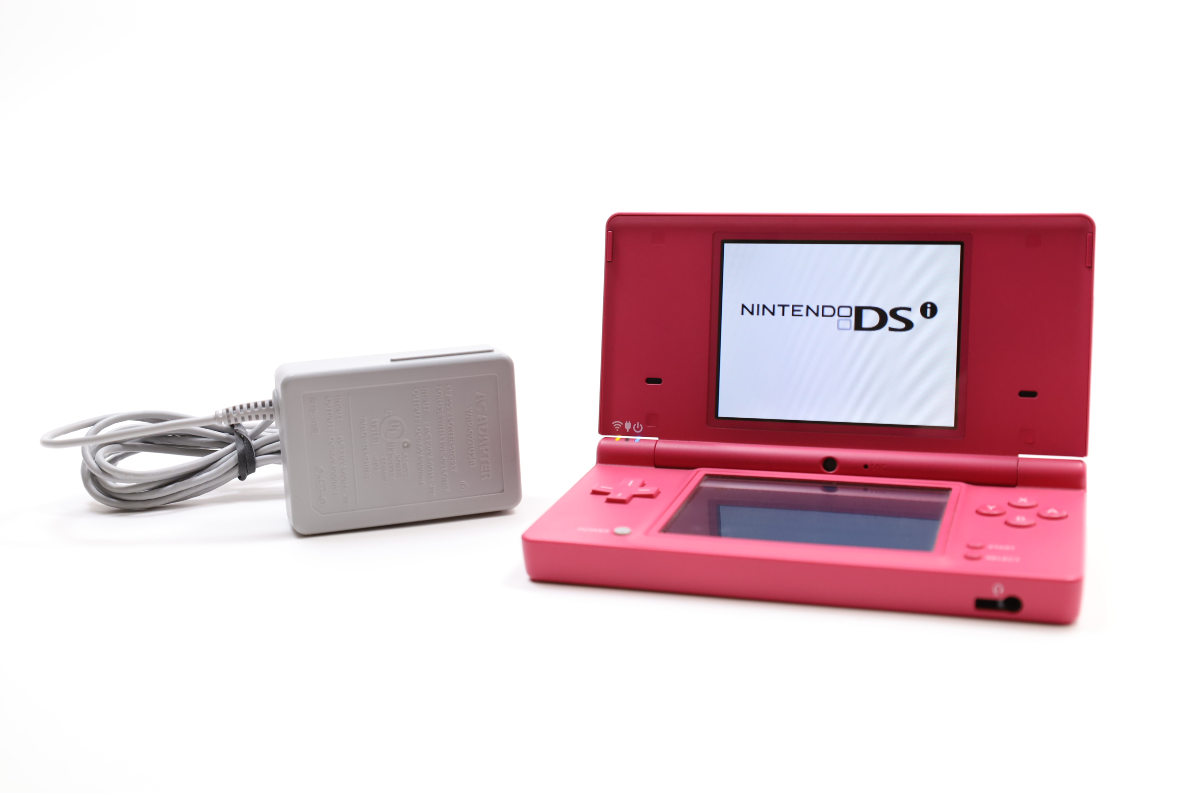 Nintendo DSi TWL-001 Dual-Screen Handheld Video Game System - Pink