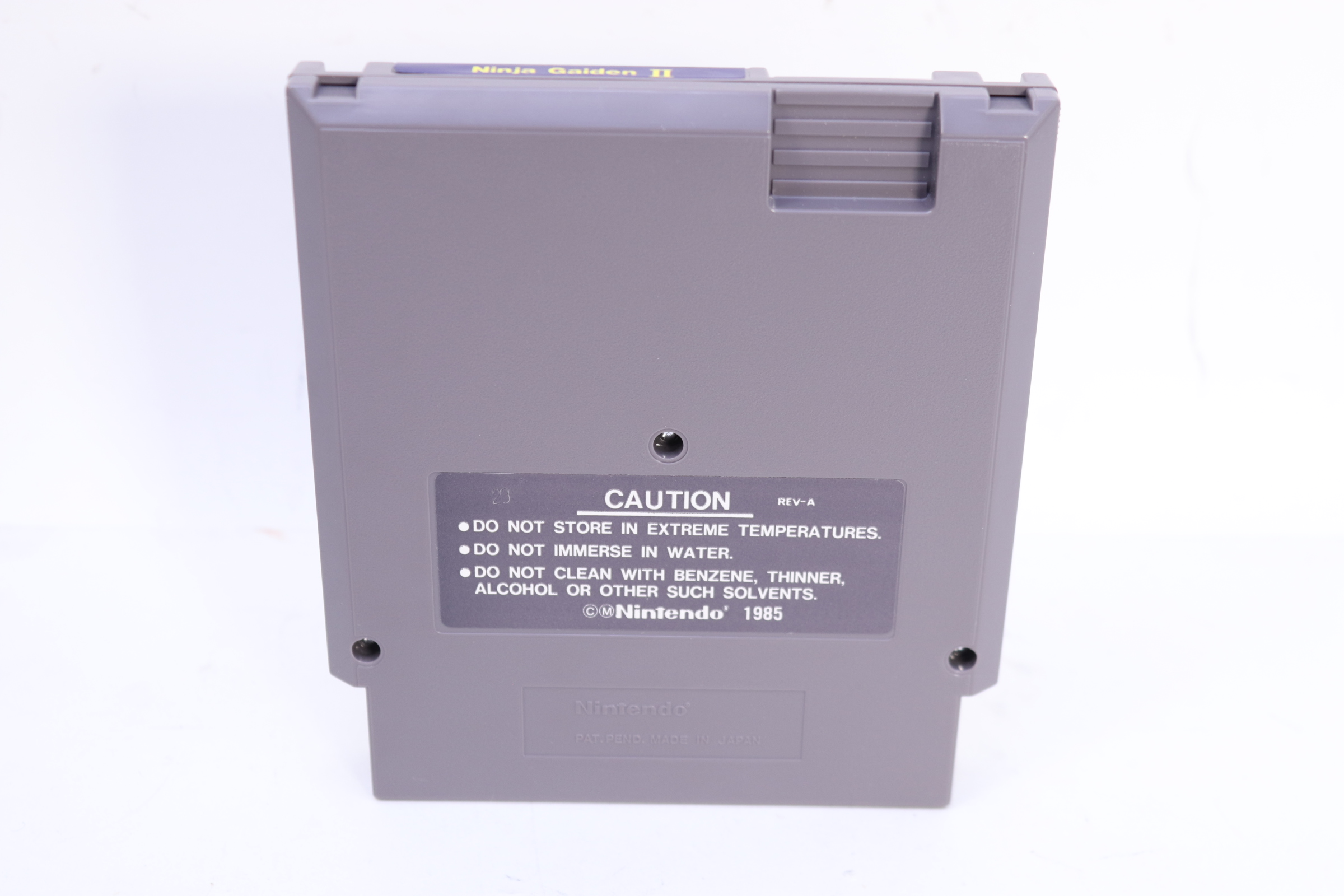 Tecmo NES-GP Ninja Gaiden II: The Dark Sword of Chaos for NES