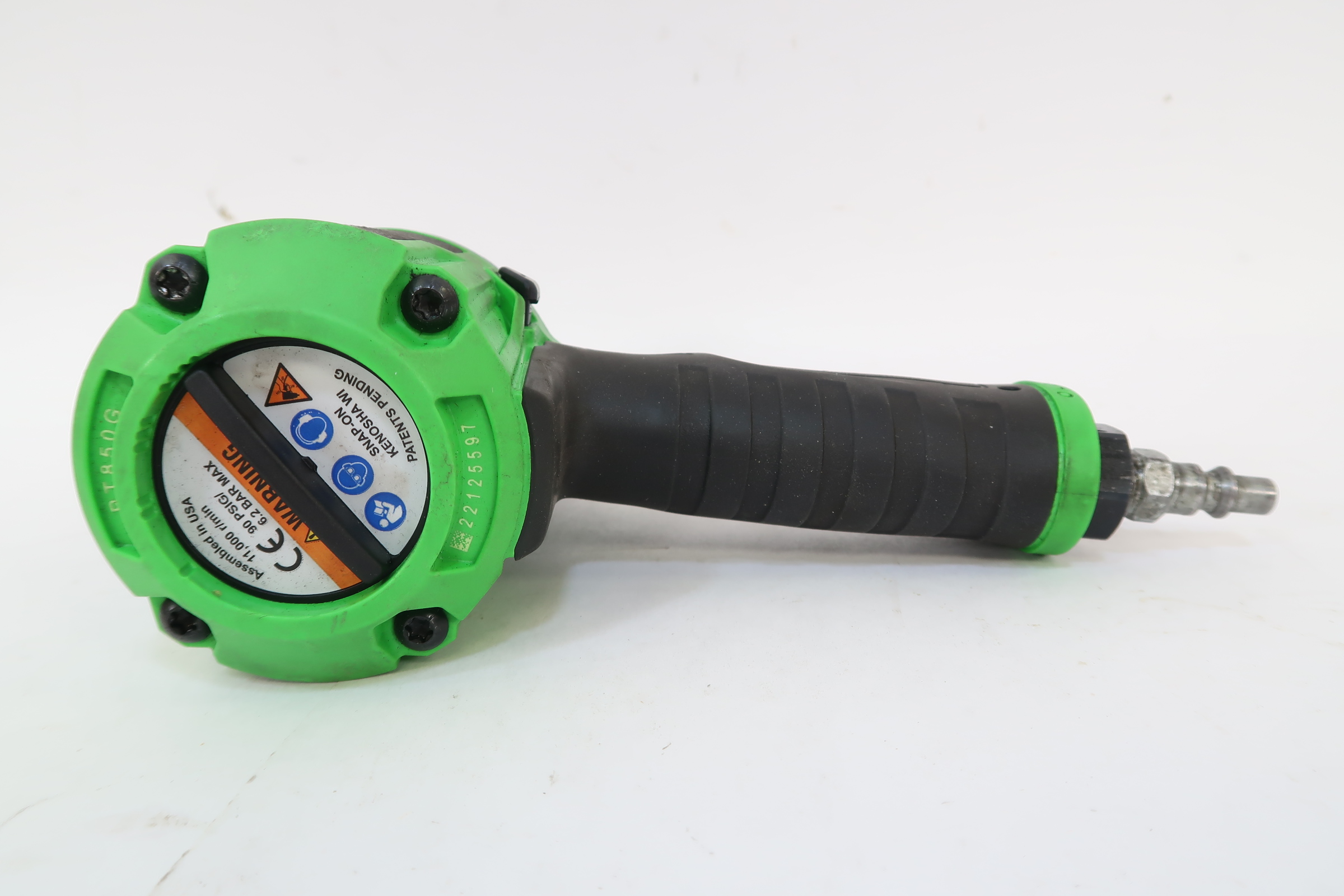 Snap-on Tools PT850G 1/2" Drive Air Impact Wrench Green & Black