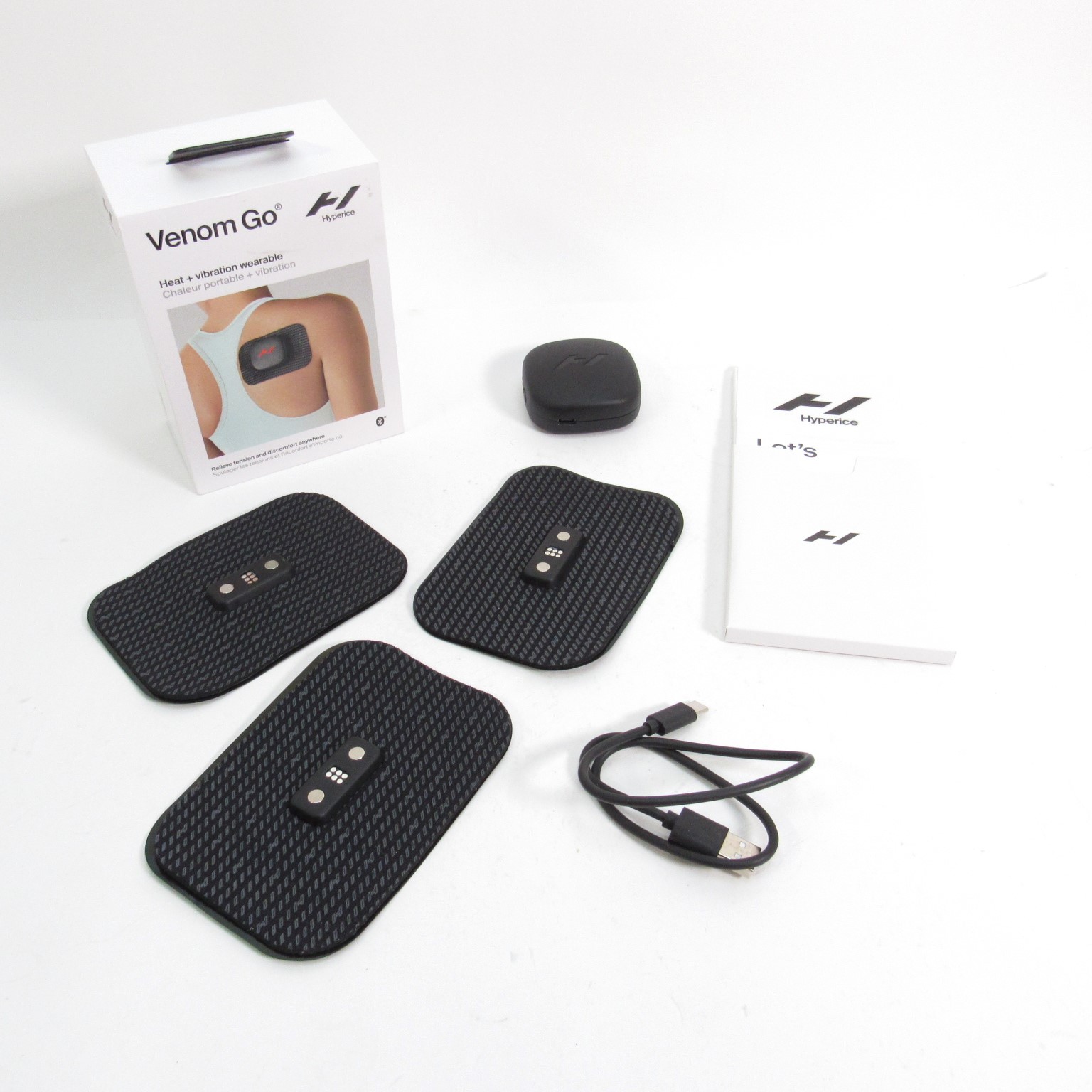 Hyperice Venom Go Heat + Vibration Wearable Massager