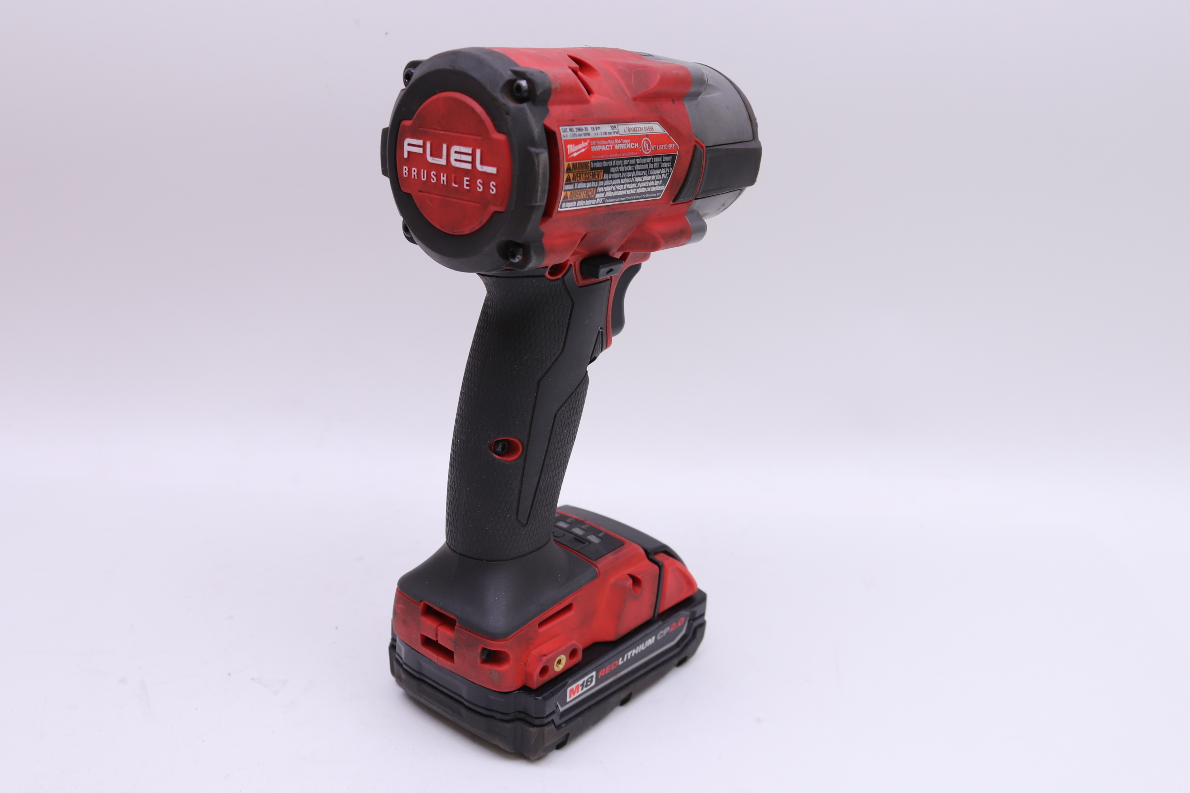 Milwaukee 2960-20 M18 FUEL GEN-2 18V Mid Torque Brushless 3/8" Impact ...