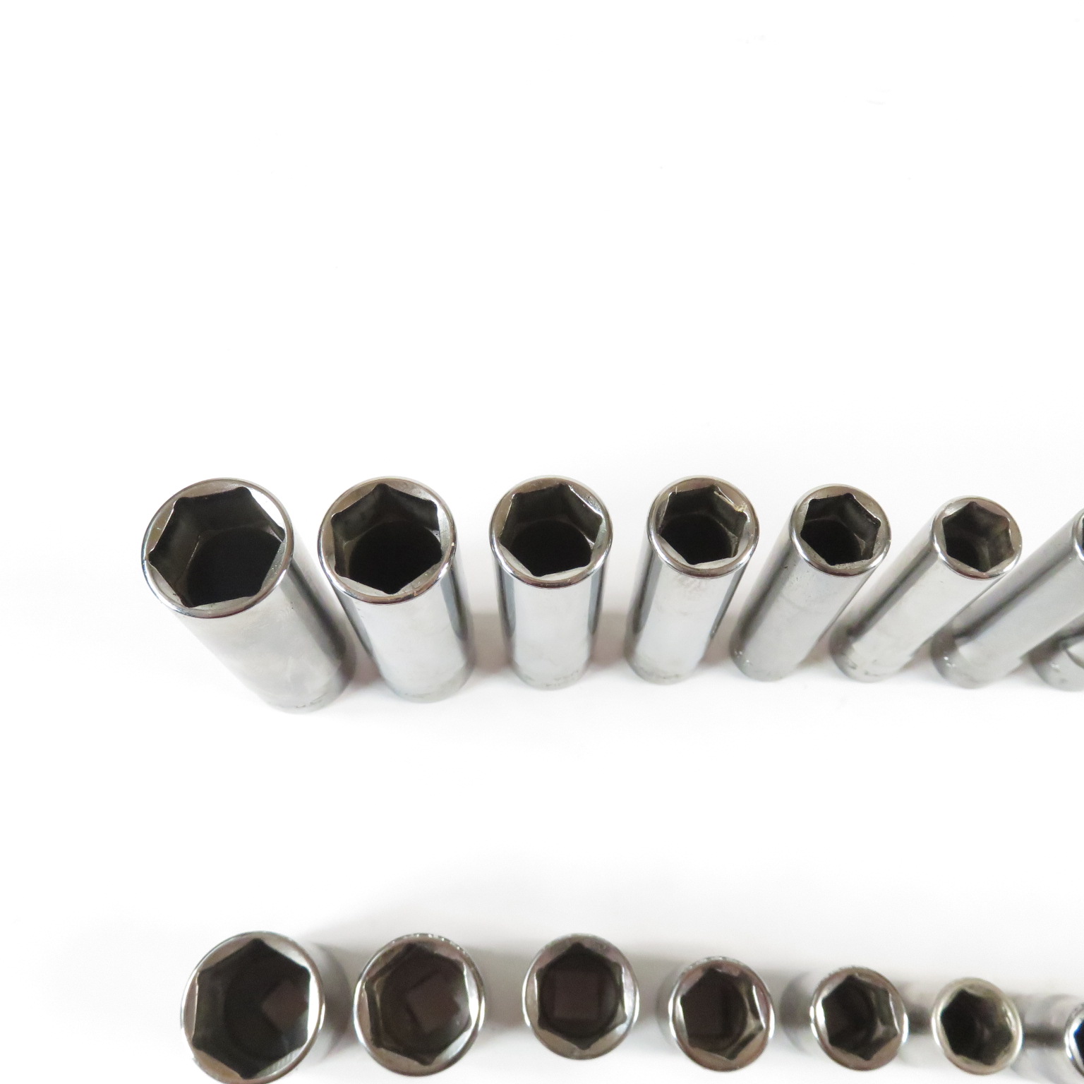 Snap-on Tools 120STTM 20pc 1/4" Dr. 6pt SAE Flank Drive Shallow/ Deep ...