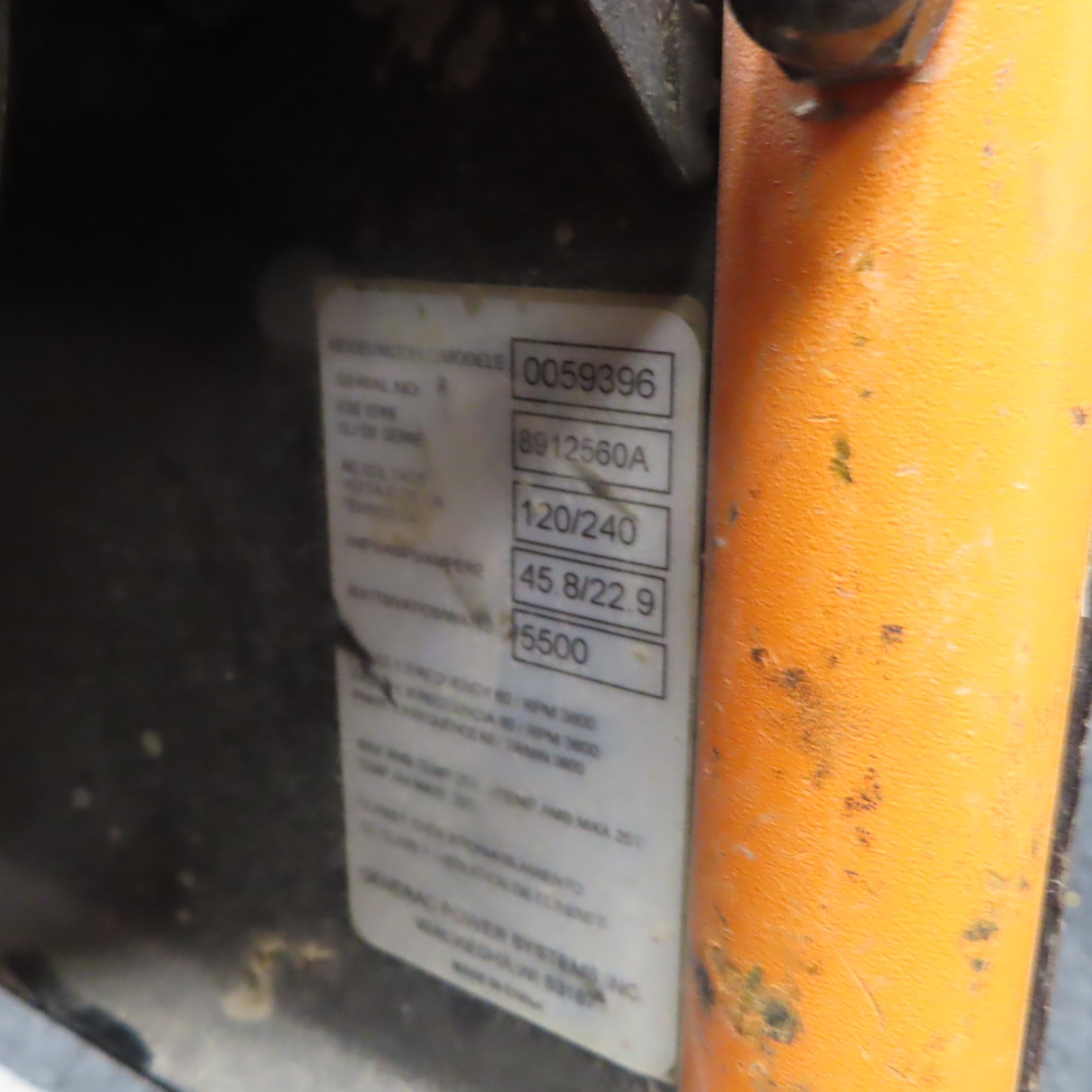 Generac 0059396 GP5500 Portable Gas-Powered Generator (Local Pick-Up Only)