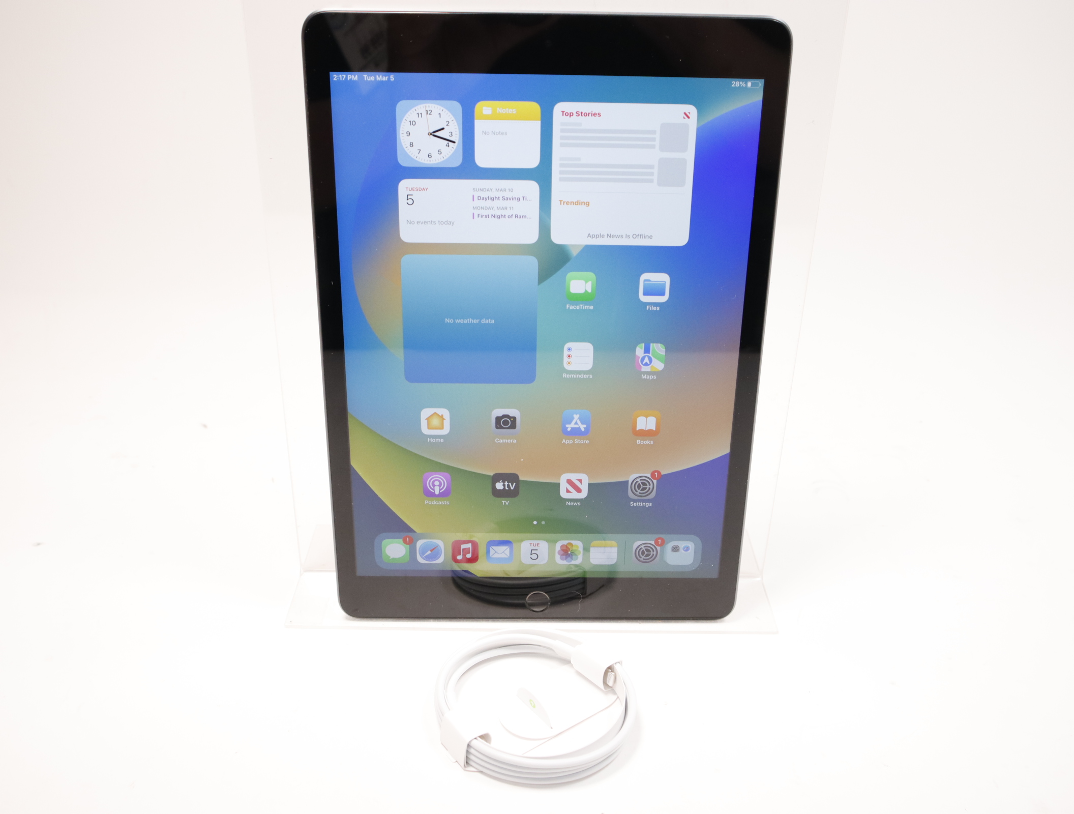 Apple iPad MW742LL/A A2197 32GB 10.2" Display 7th Gen Wifi Only