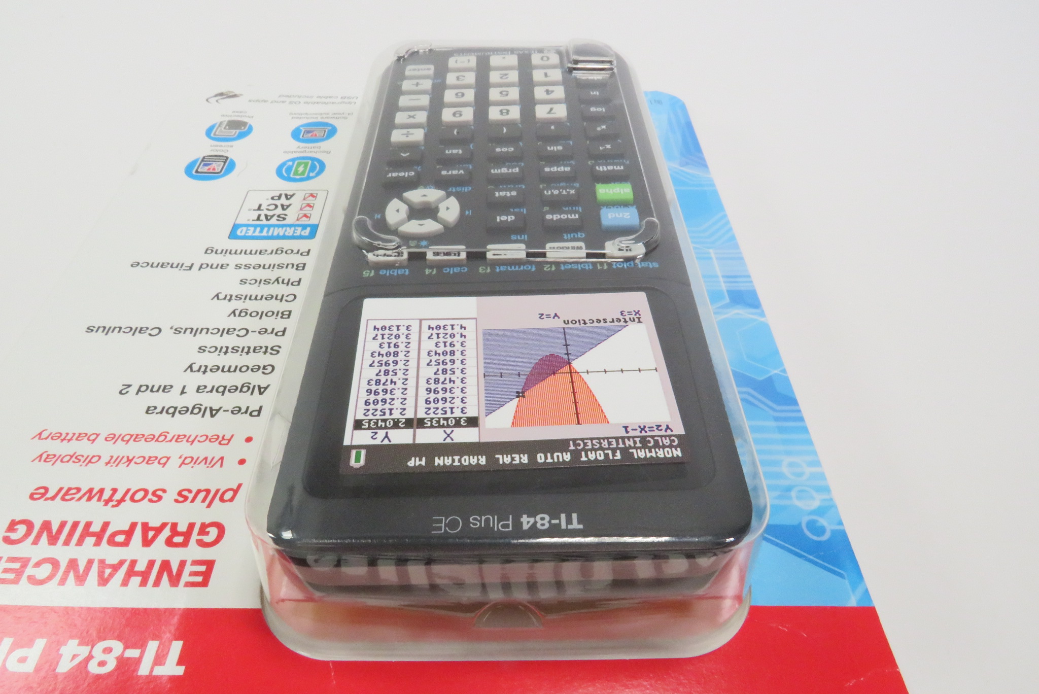 Texas Instruments TI-84 Plus CE Enhanced Graphing Calculator