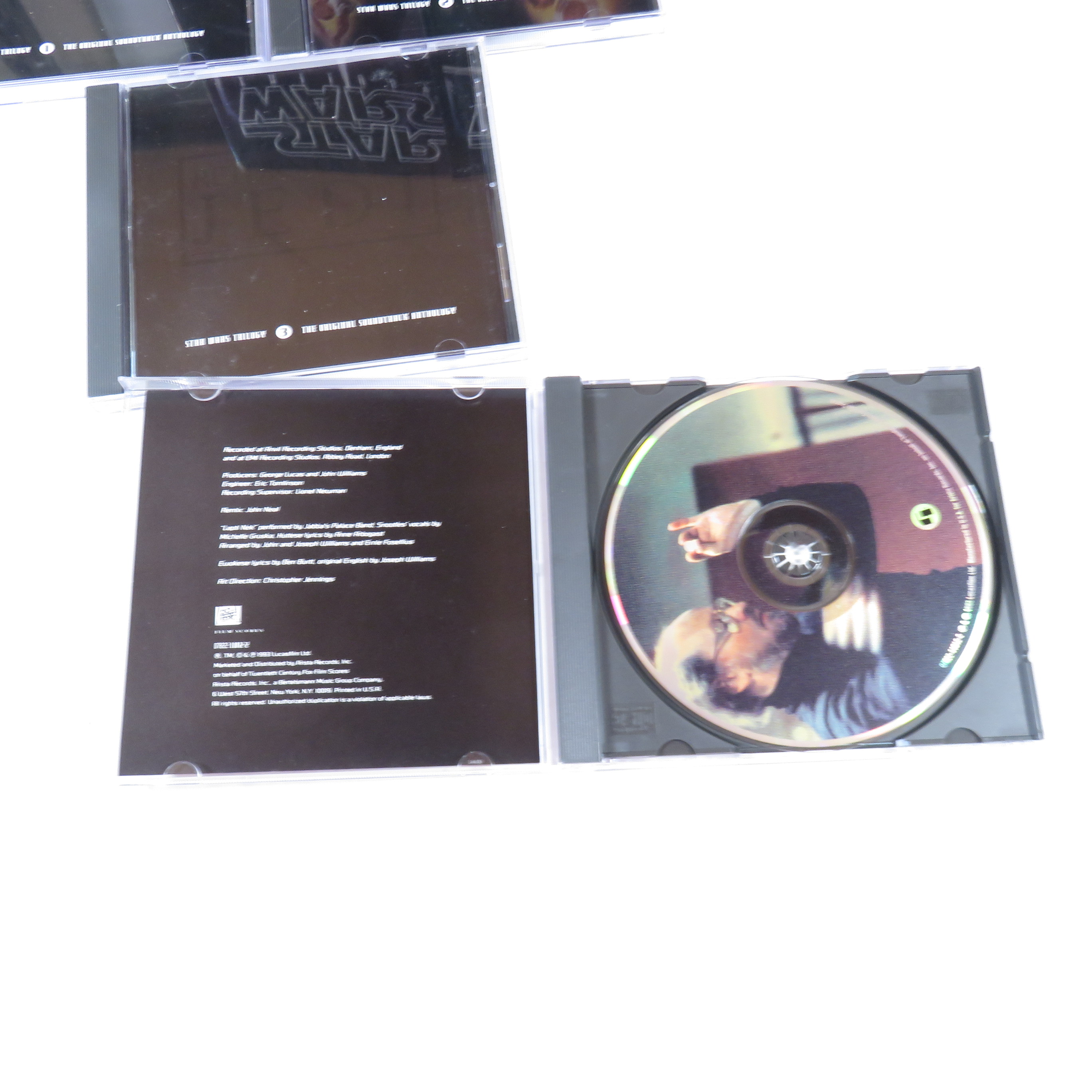 Star Wars Trilogy The Original Soundtrack Anthology 1993 4 CD Box Set + Booklet