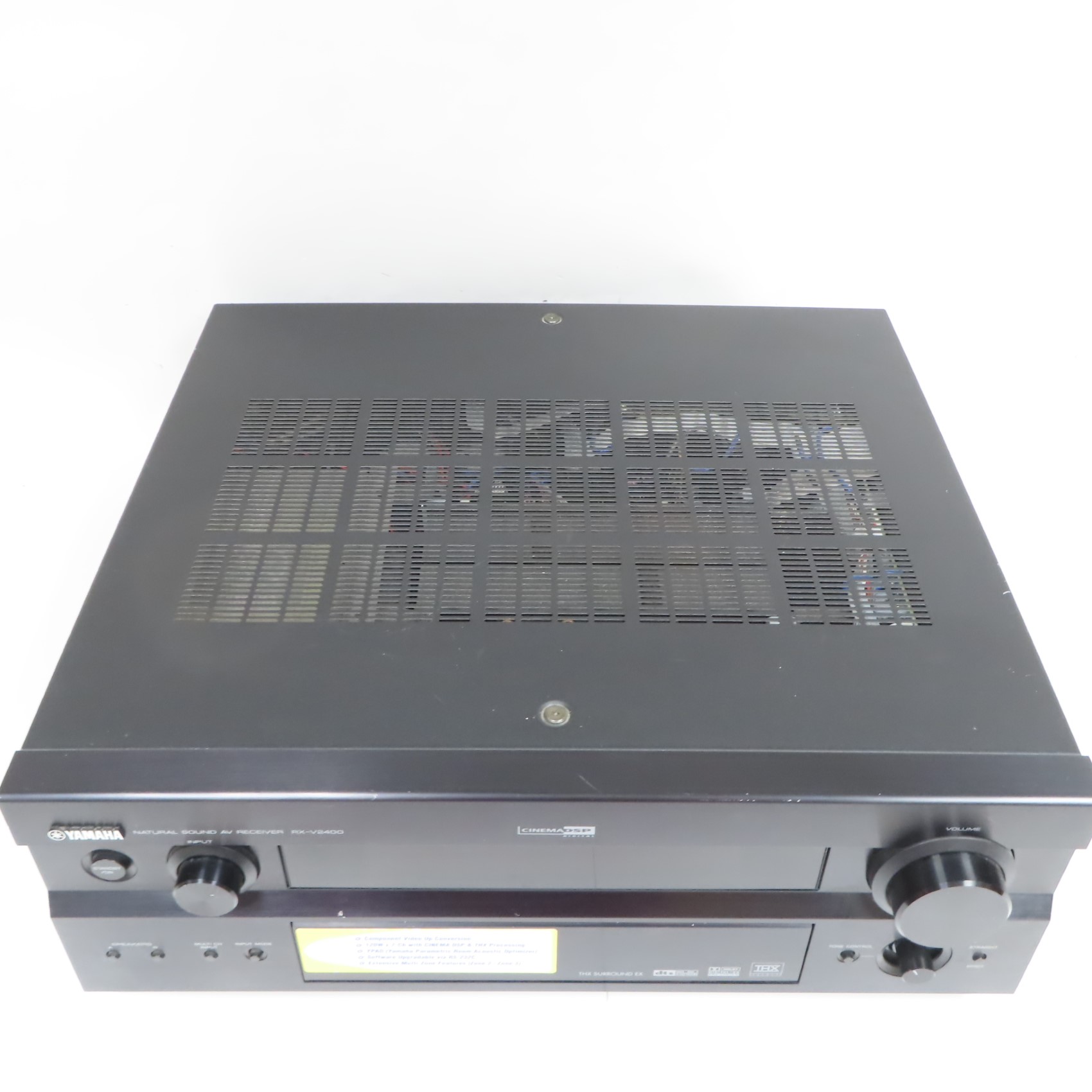 Yamaha RX-V2400 7.1-Channel Natural Sound Home A/V Receiver (Local Pick ...