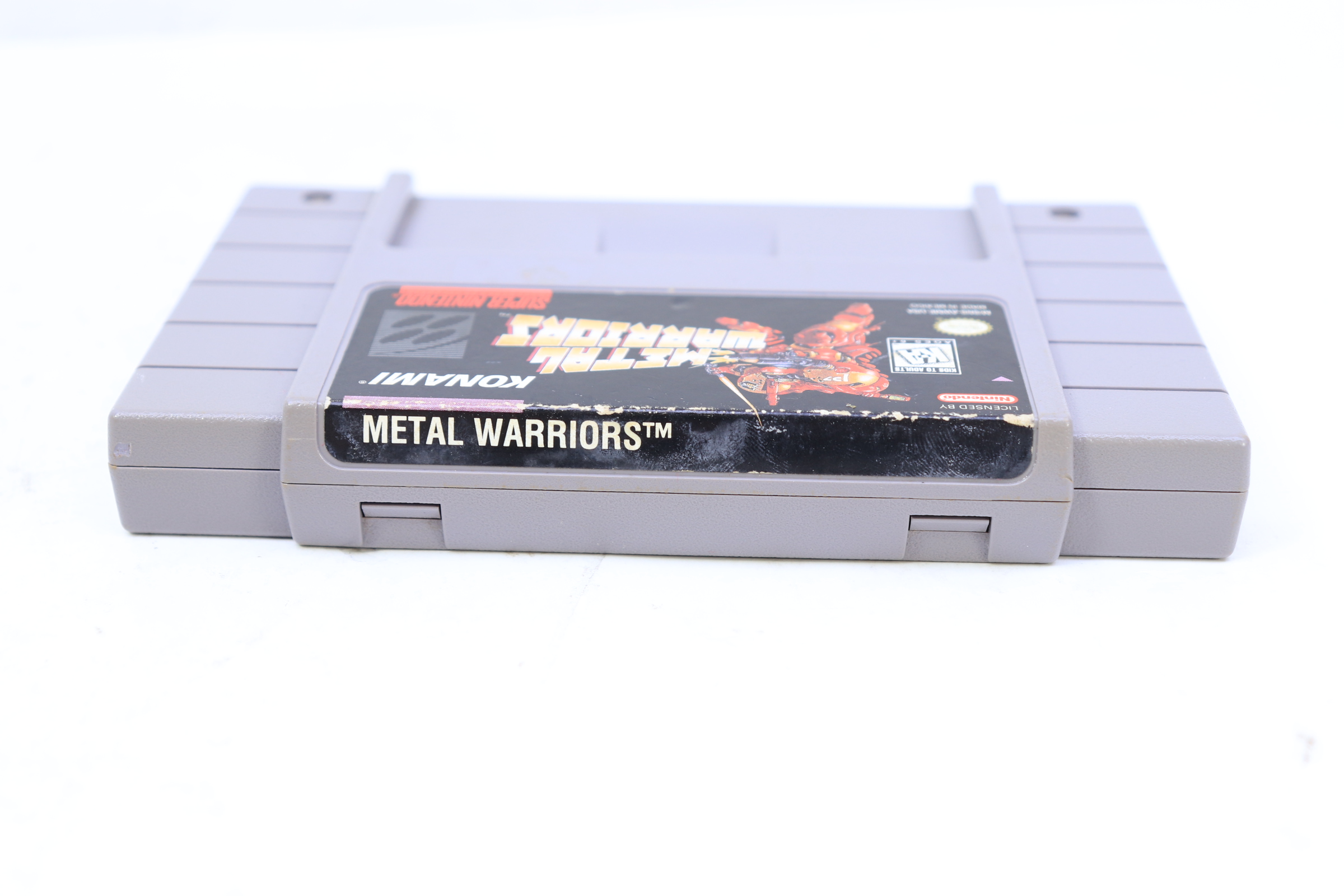 Konami SNS-AWME-USA Metal Warriors for Super Nintendo Entertainment System