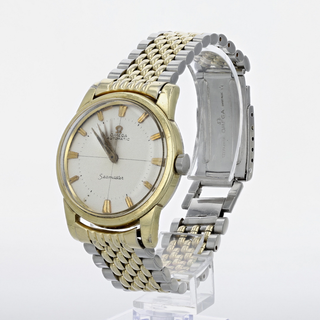 Omega Seamaster Silver Dial Automatic Stainless Steel Men's Wristwatch ...