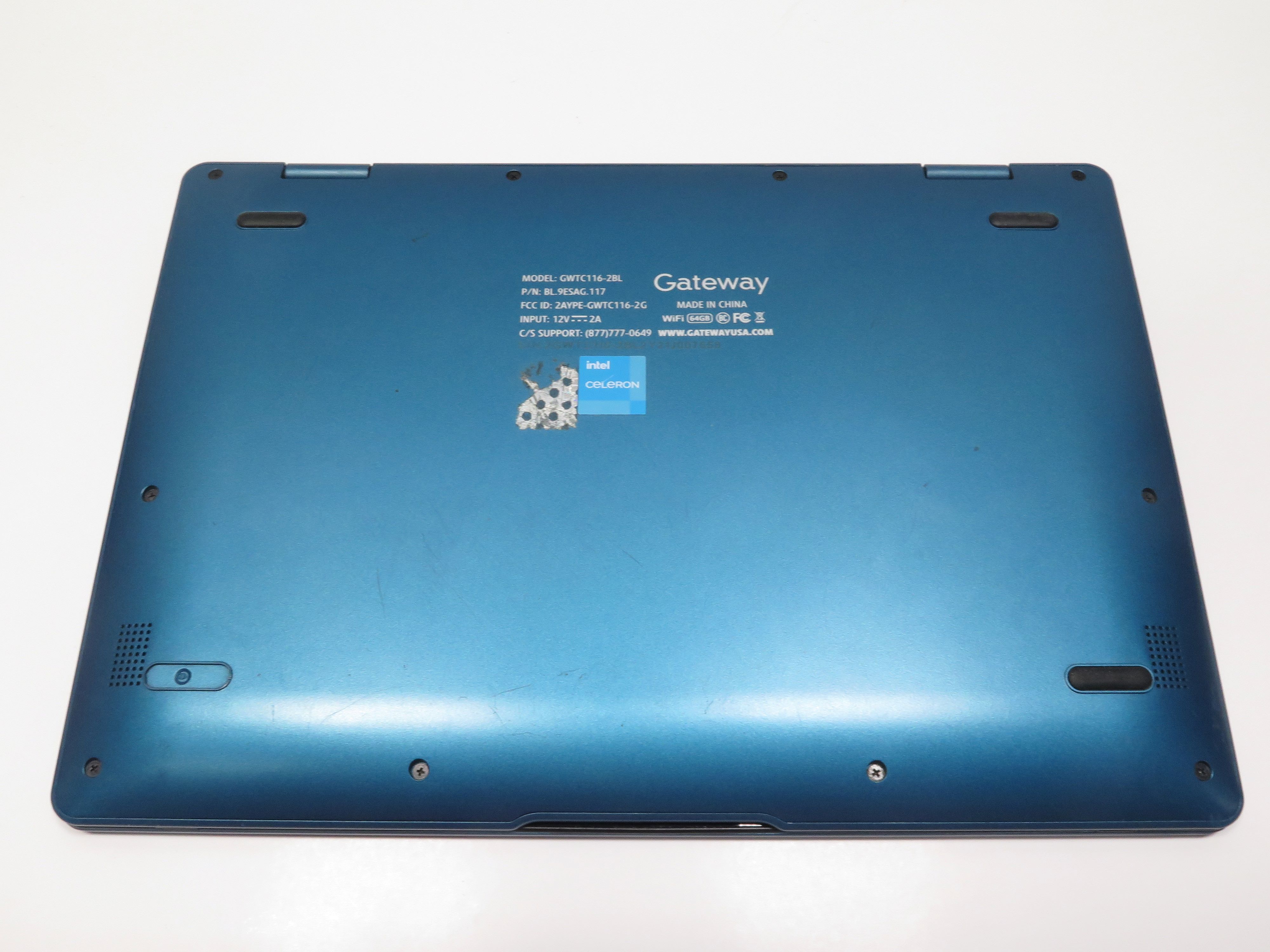 Gateway GWTC116-2BL Intel Celeron N4020 1.10GHz 4GB RAM 64GB SSD 11.6"