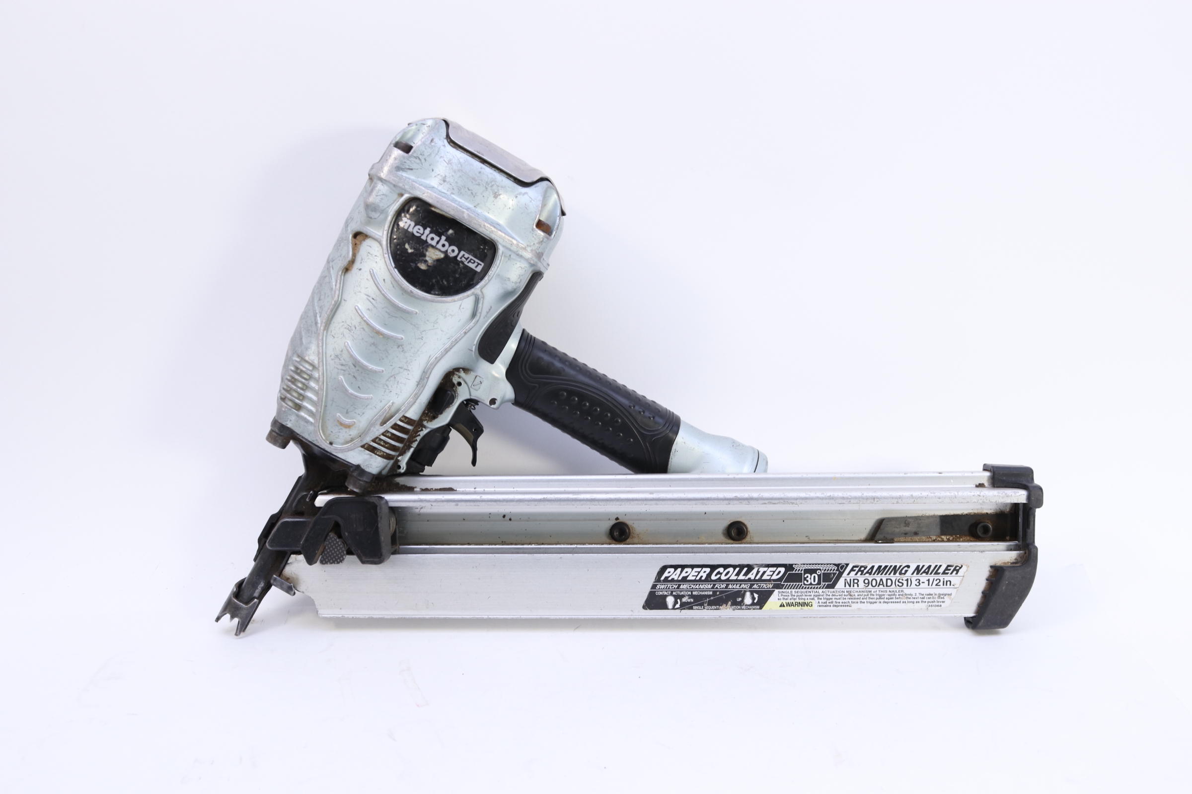 Metabo NR90ADS1 30-Degree Pneumatic Framing Nailer