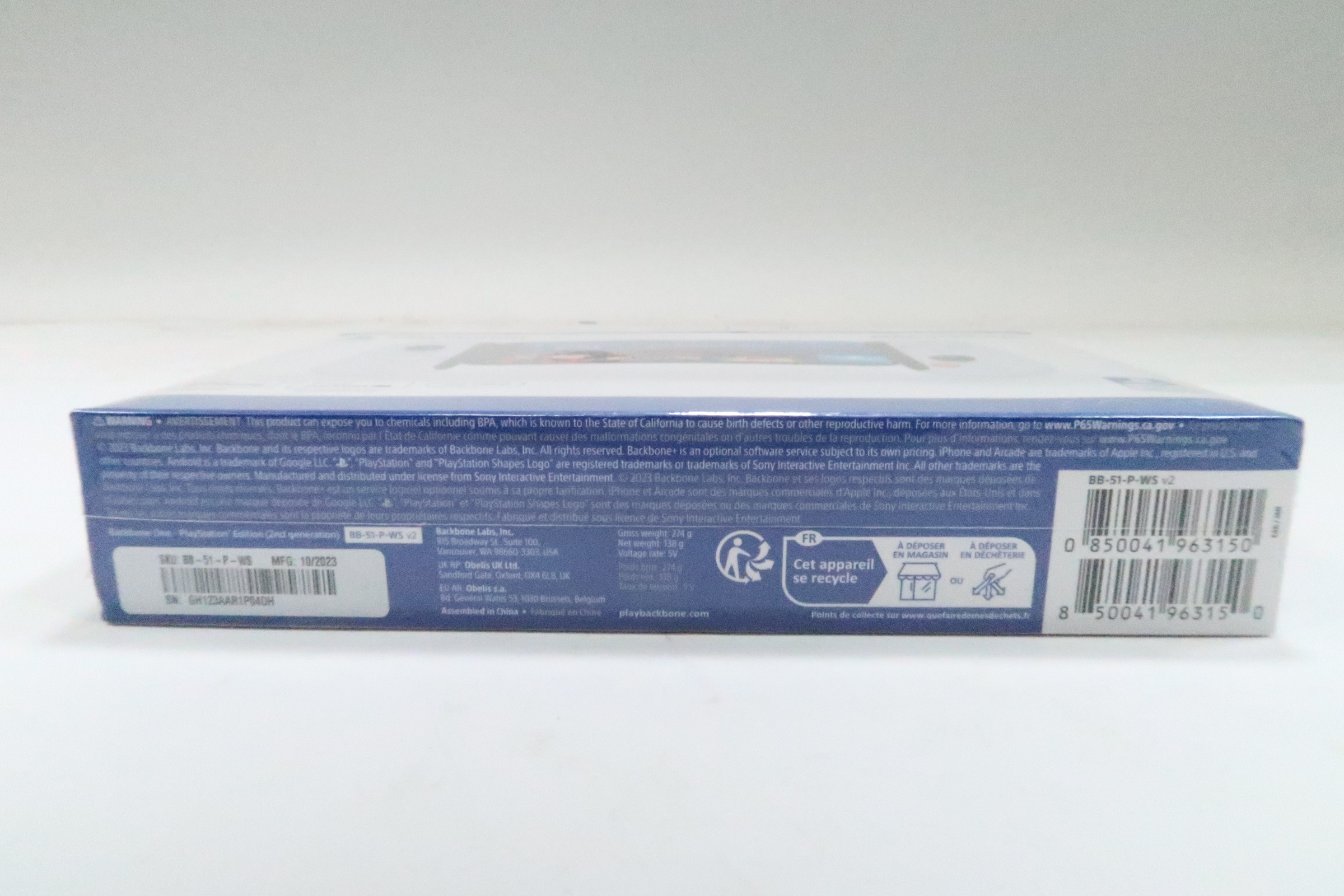 Sony BB51PWS PlayStation Backbone Mobile Video Game Controller - USB-C 9483
