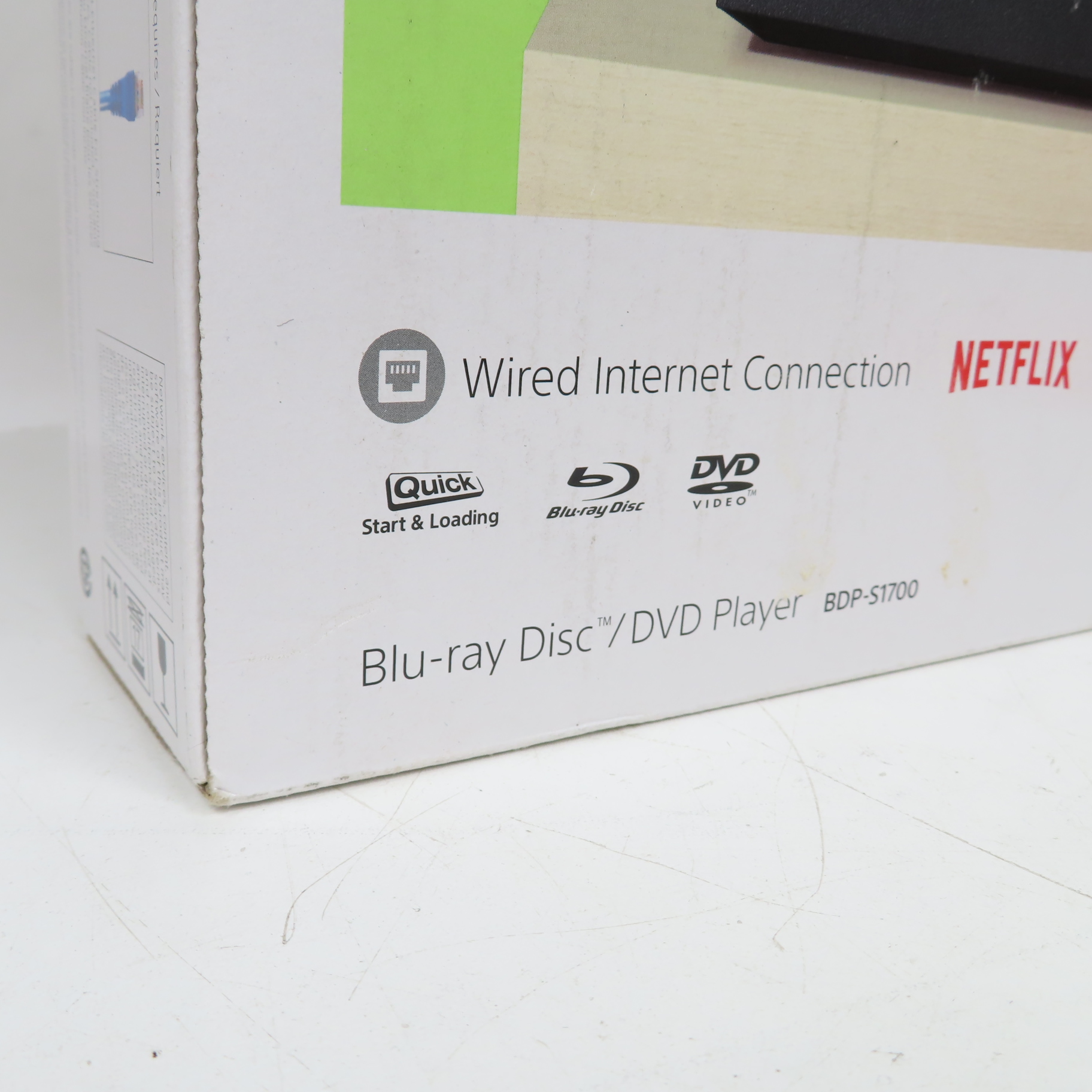 Sony BDP-S1700 Wi-Fi Connected Blu-Ray/DVD Player (In Box)