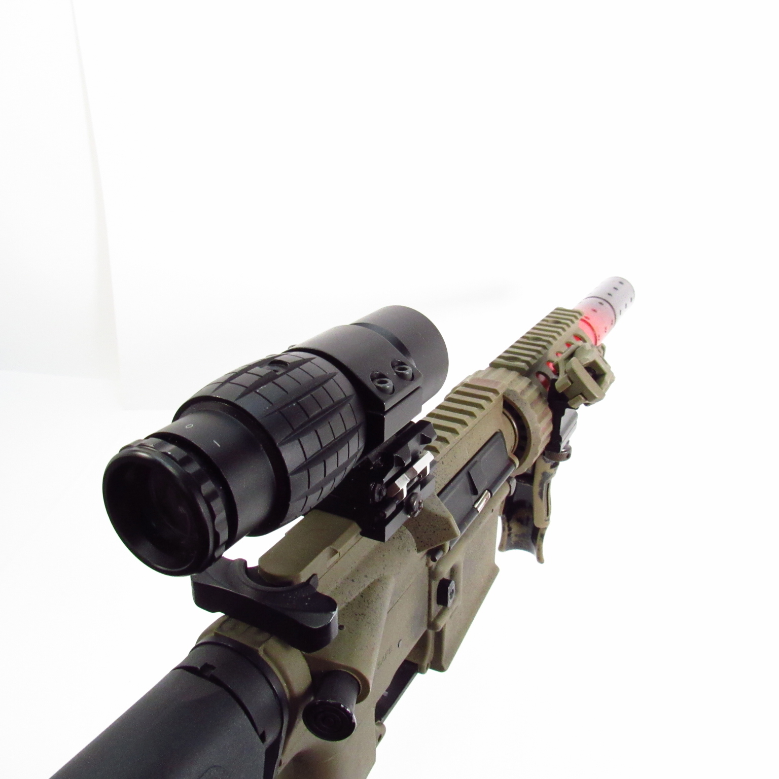 Lancer Tactical 6mm Cal BB Gun Green Airsoft Rifle - Local Pick-Up Only