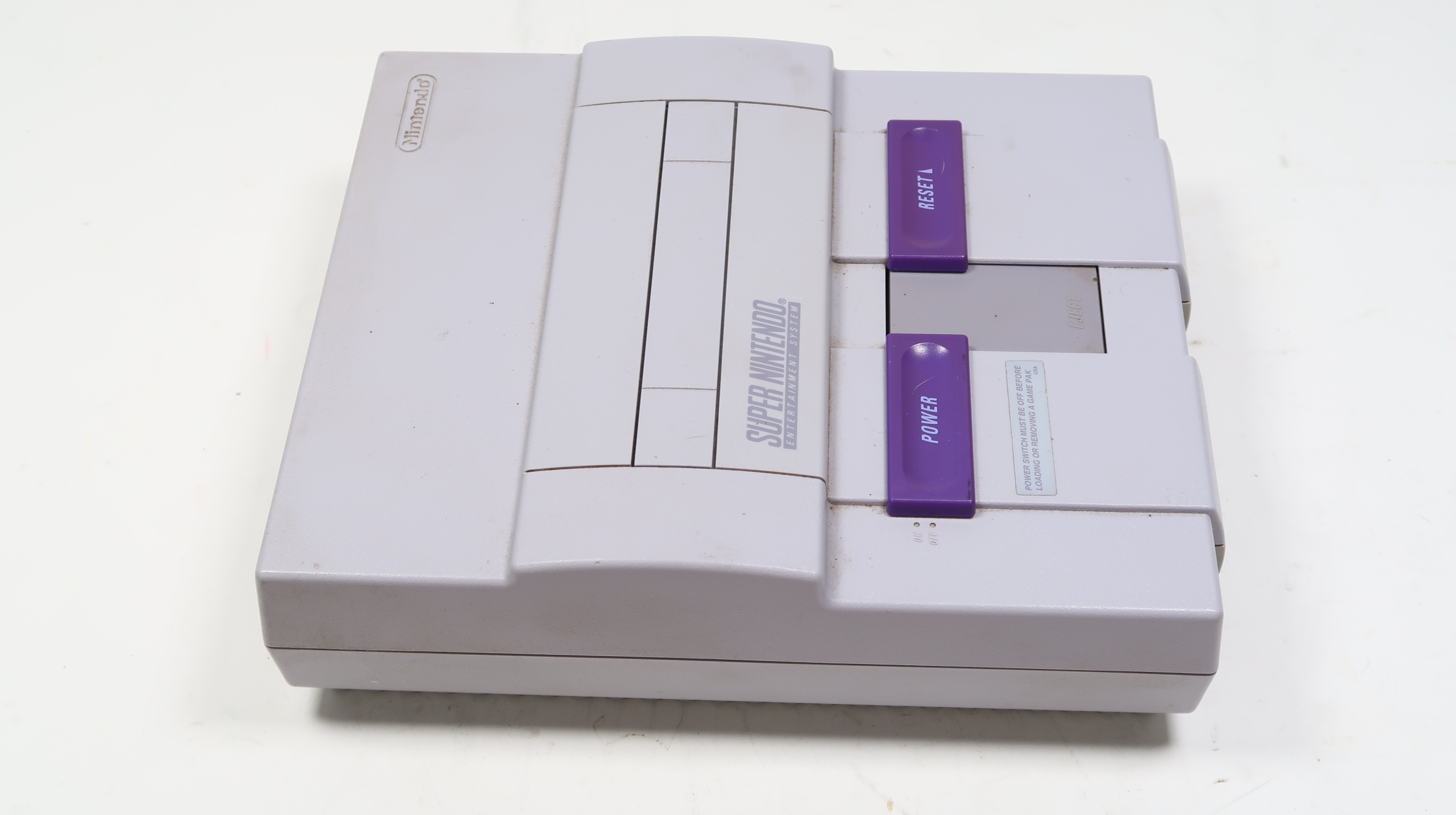 Nintendo SNES Super Nintendo SNS-001 Video Game Console