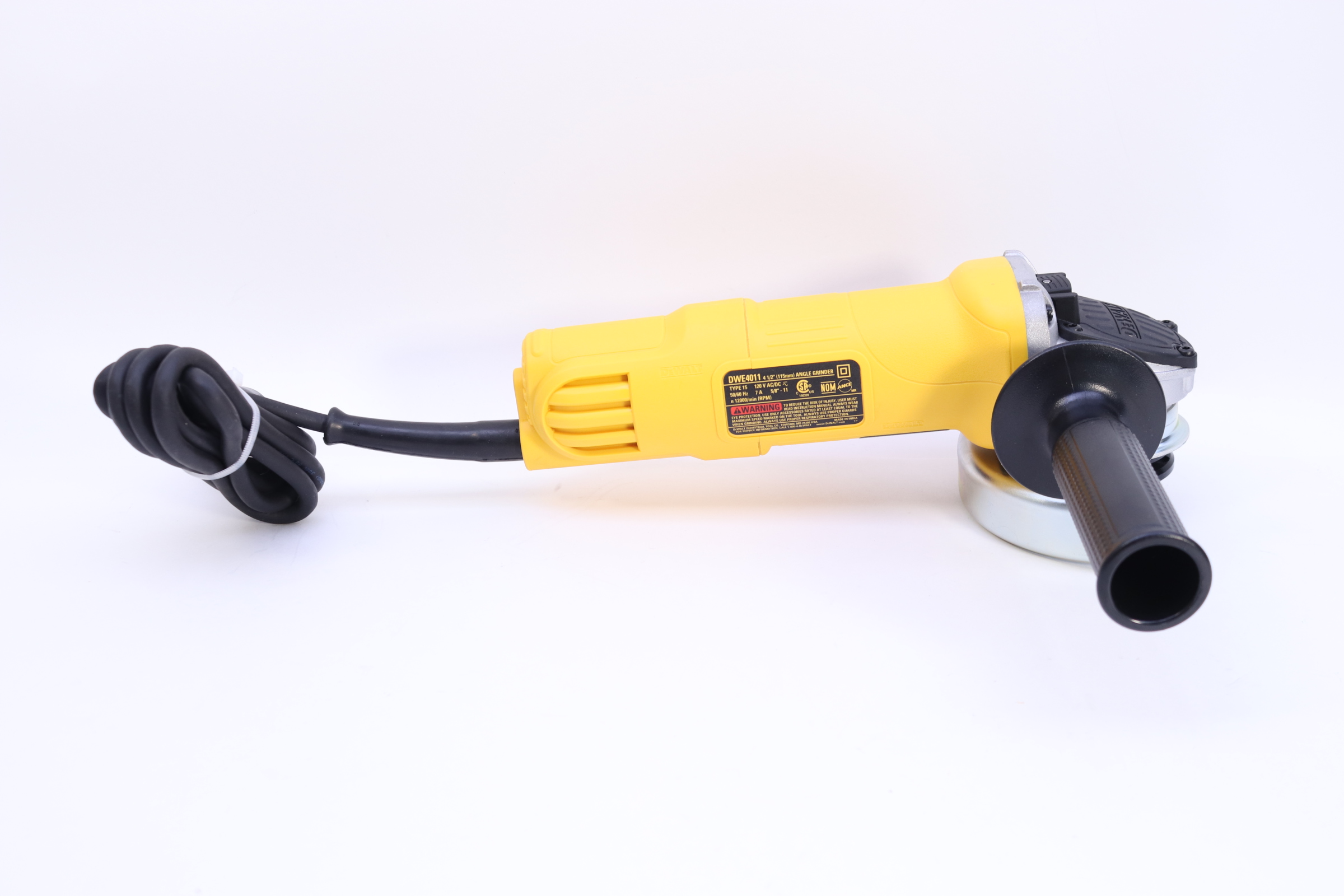 DeWalt DWE4011 Corded Amp 120V 4.5" Small Angle Grinder