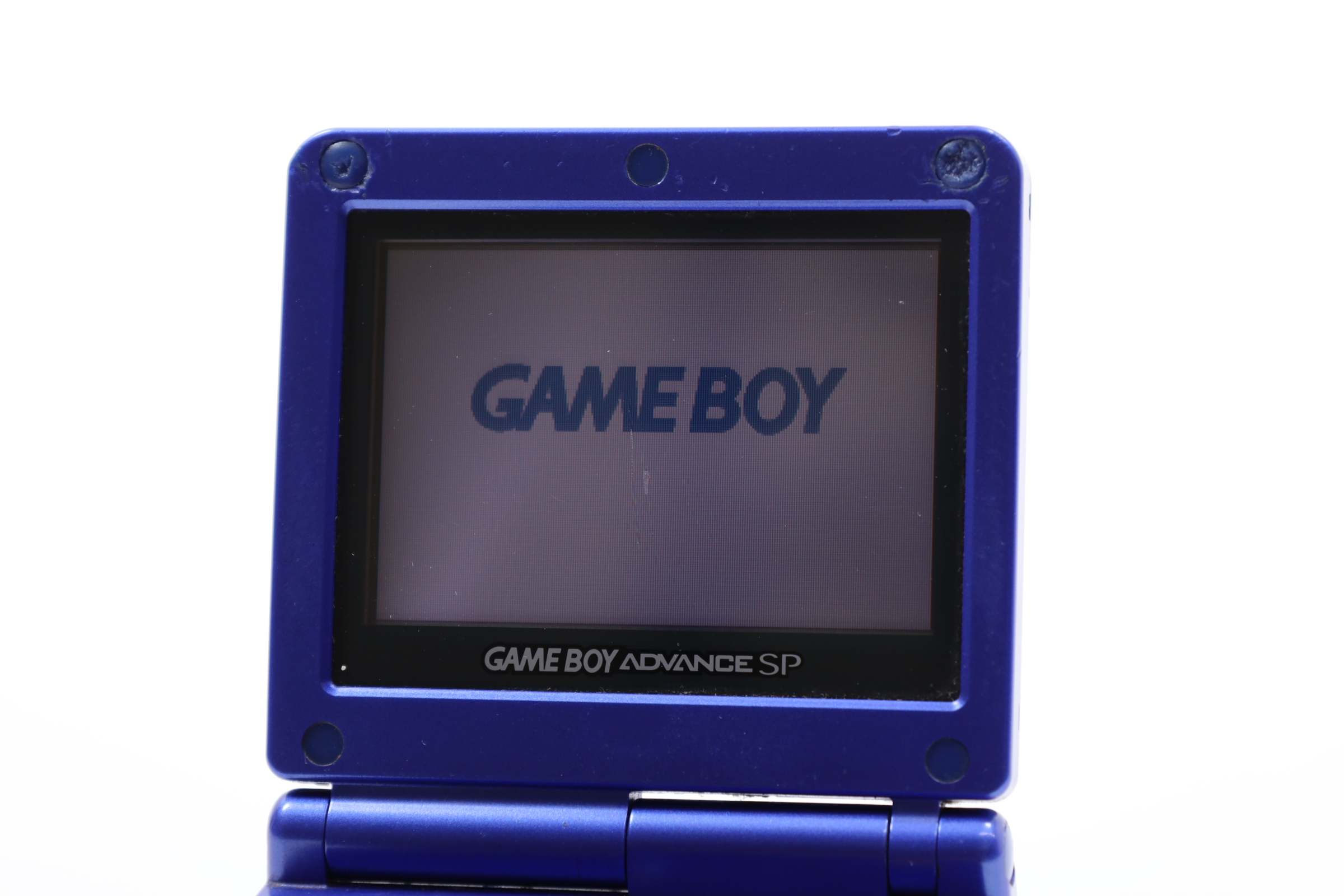 Nintendo Game Boy Advance SP AGS-001 Portable Game System - Blue (4723)