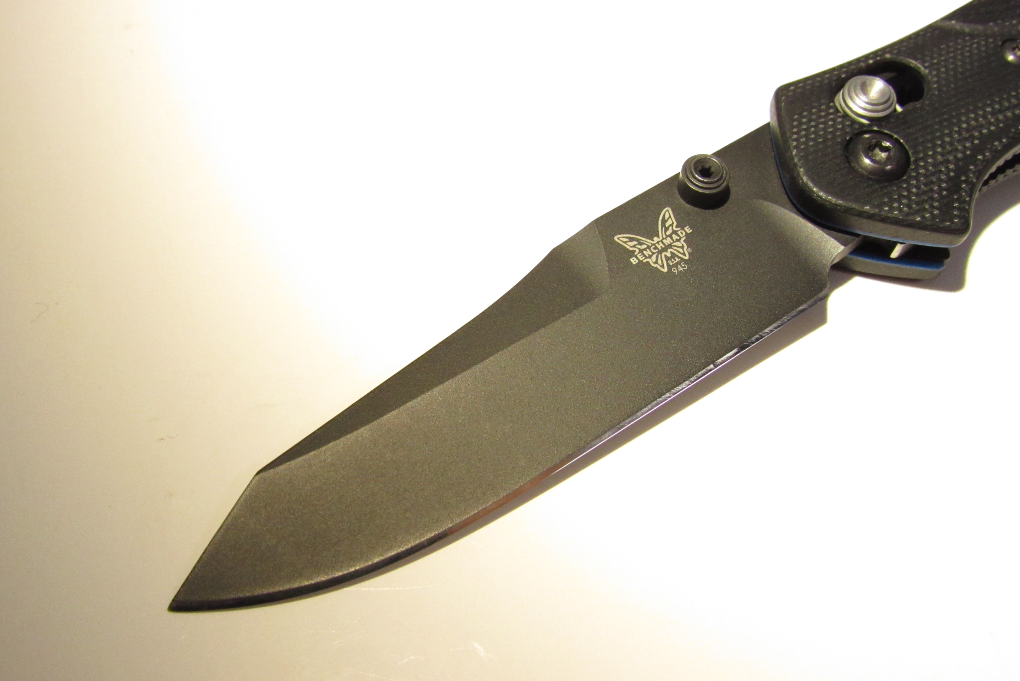 Benchmade Mini Osborne Blue Class 945BK-1 CPM-S30V Manual Open Folding ...