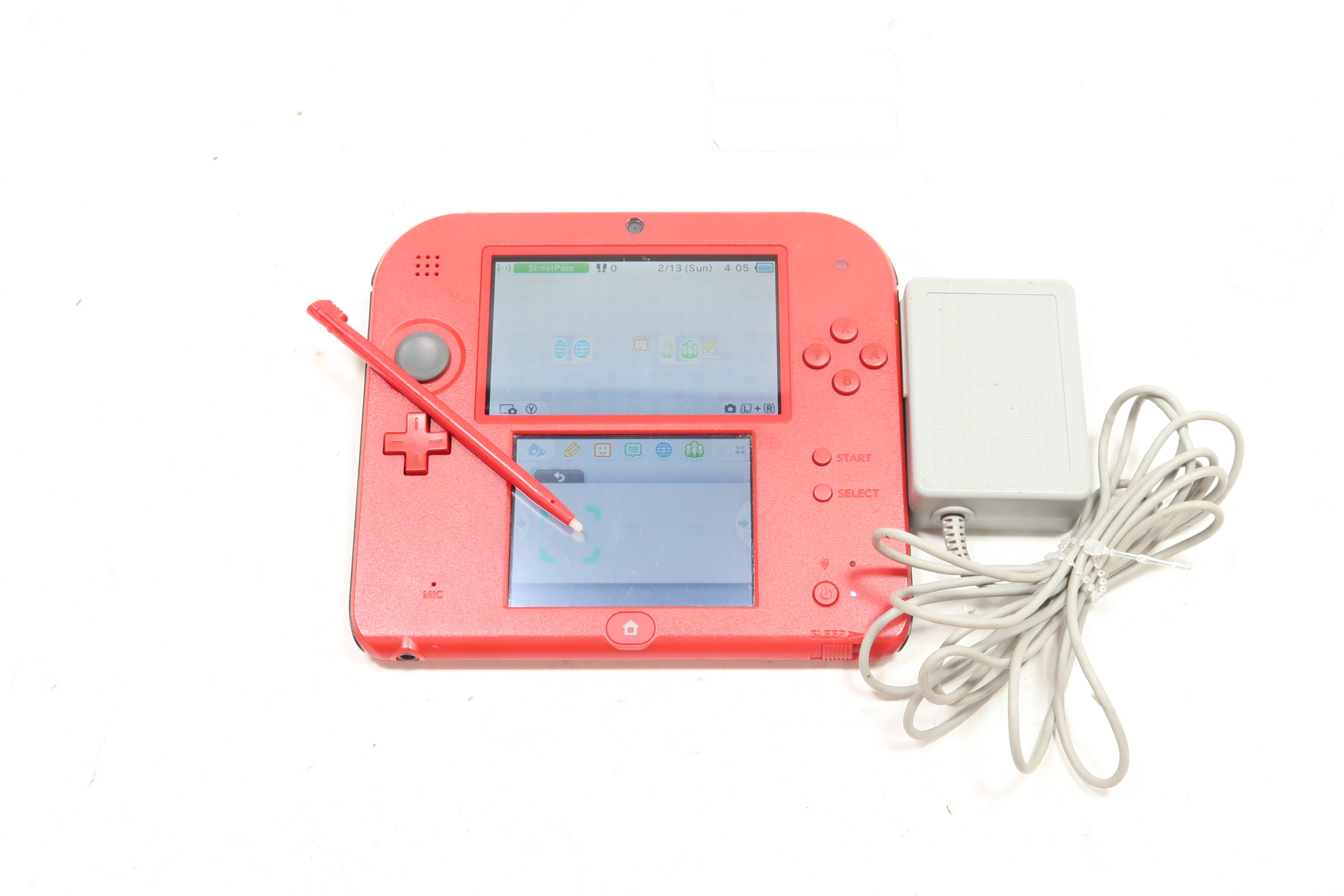 Nintendo 2DS FTR-001 Portable Gaming System - 5596