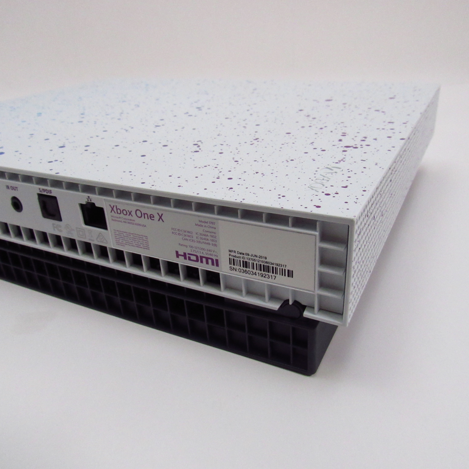 Microsoft Xbox One X Hyperspace Edition 1787 1TB Video Game Console - 2272