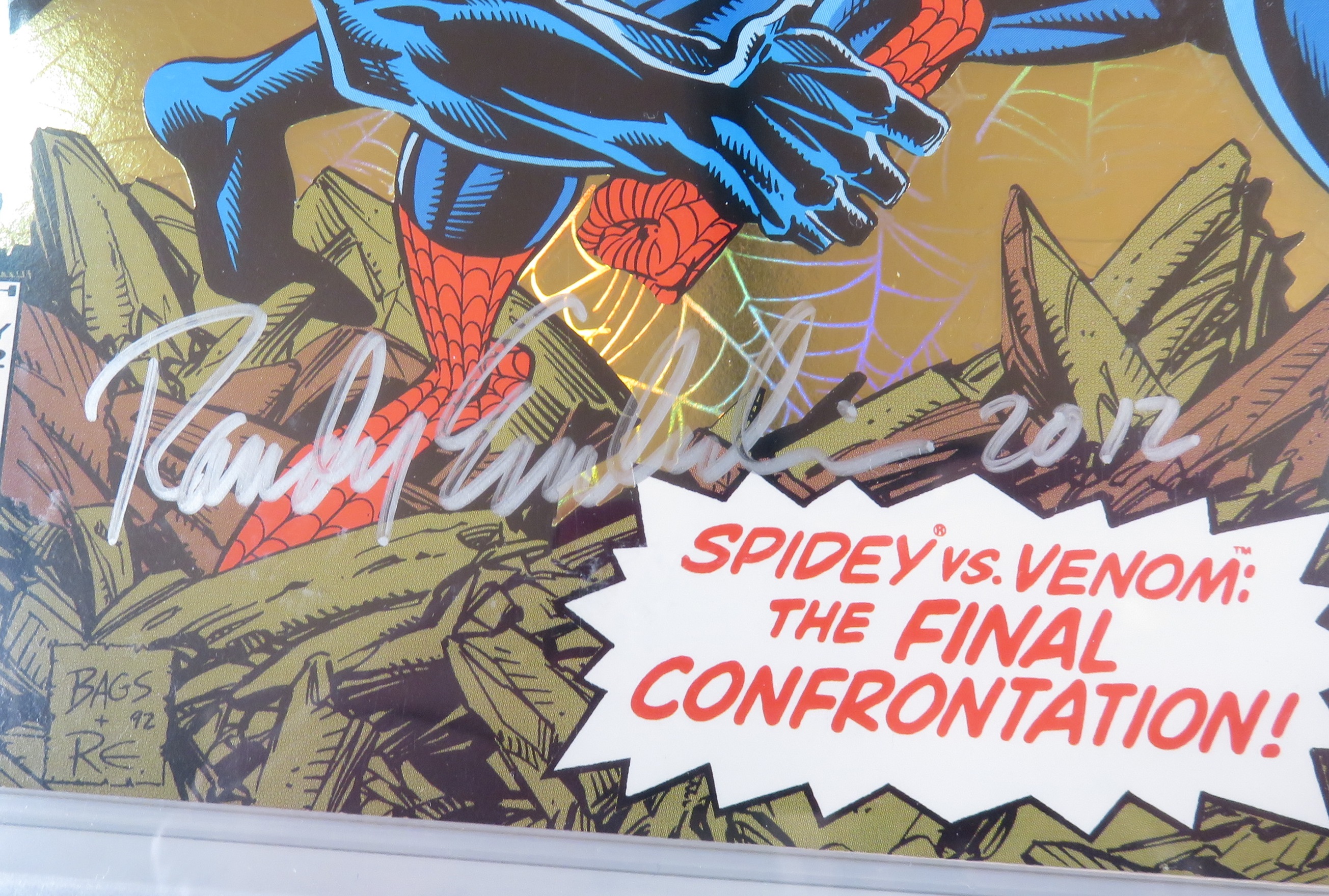 Amazing Spider-Man #375 (1993) Randy Emberlin Signed 9.2 CGC Graded ...