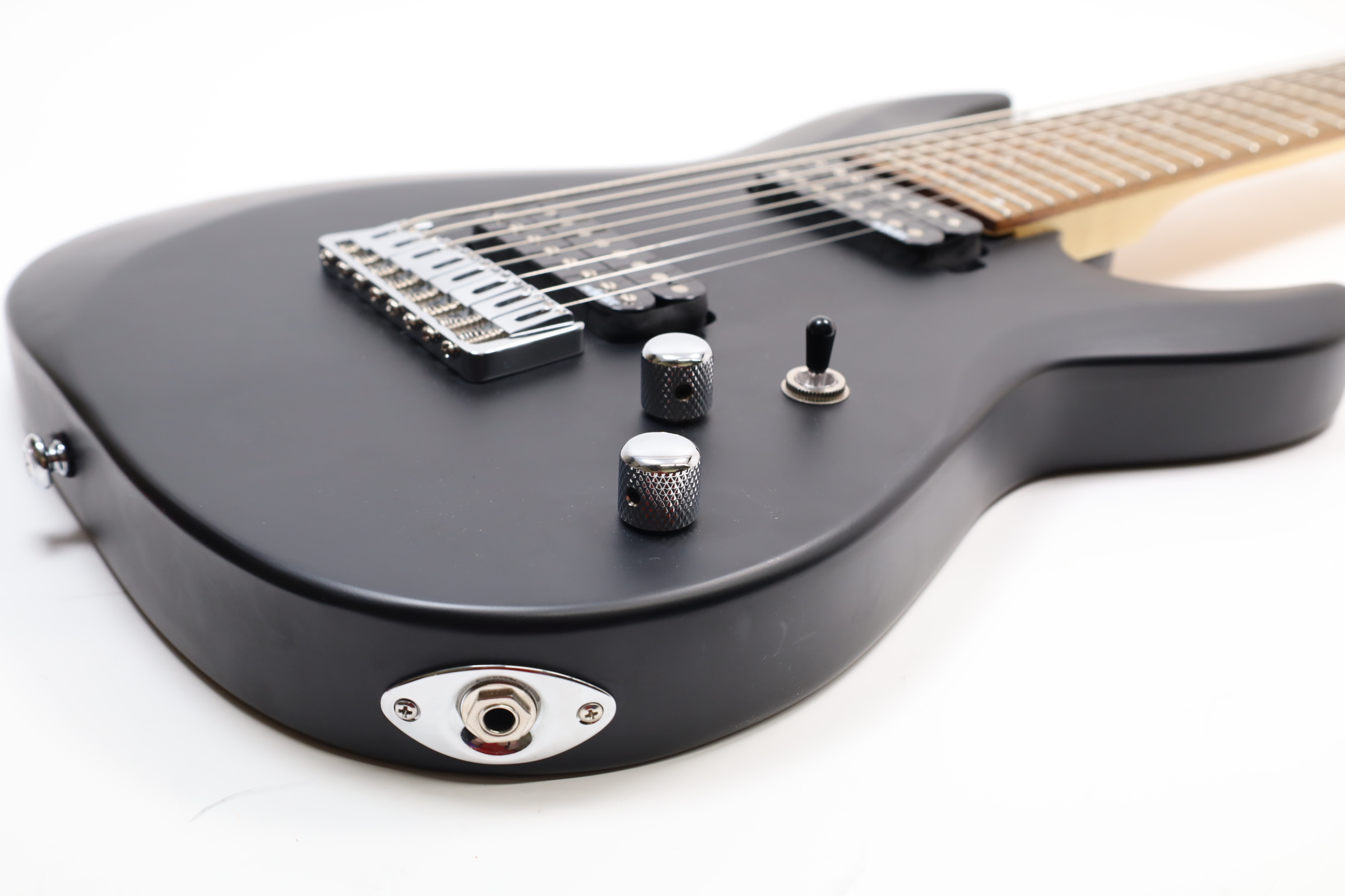 Schecter C-8 Deluxe 8-String Right-Handed Electric Guitar - Satin Black