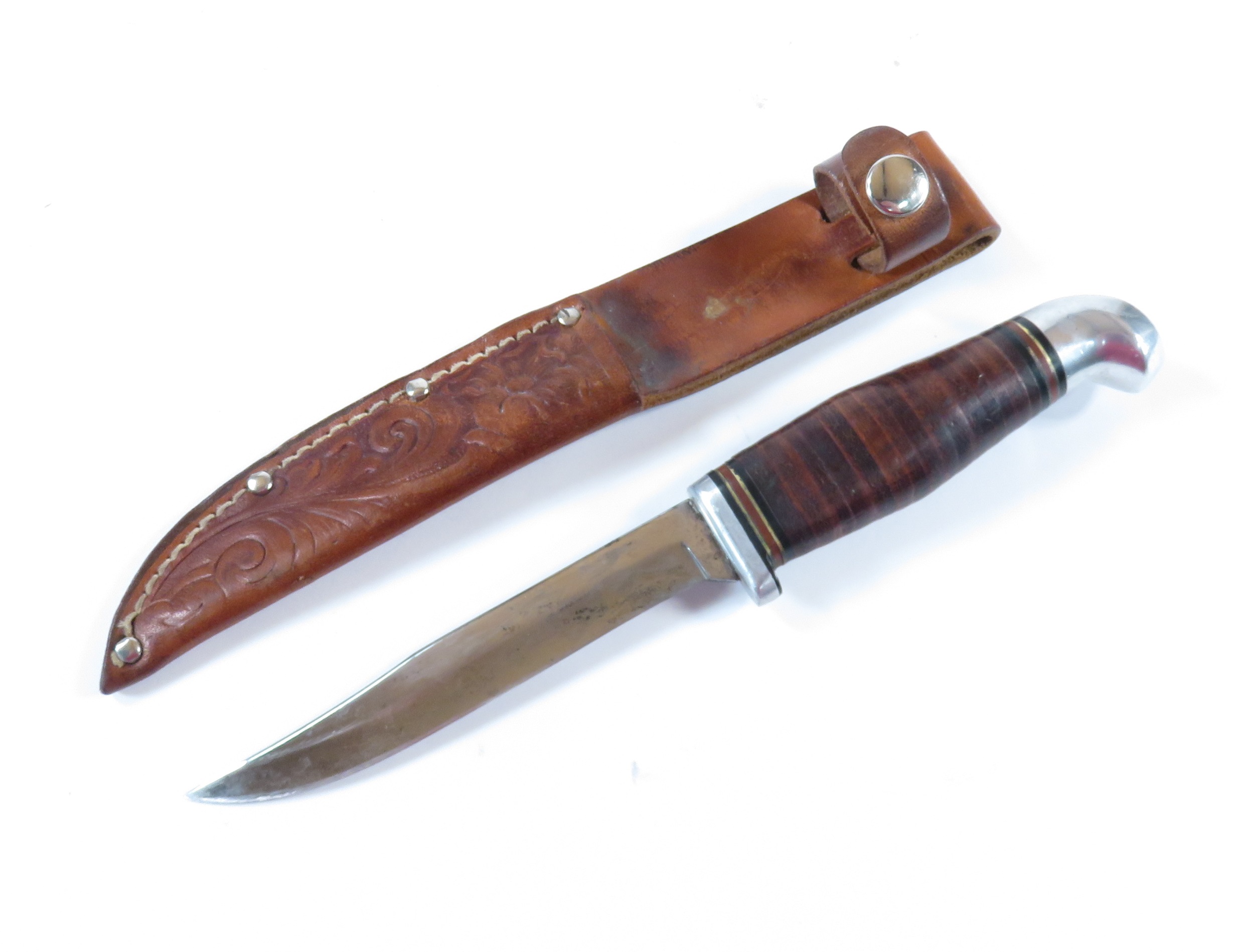 Robeson No. 3 4.25-Inch Blade Fixed Blade Hunting Knife