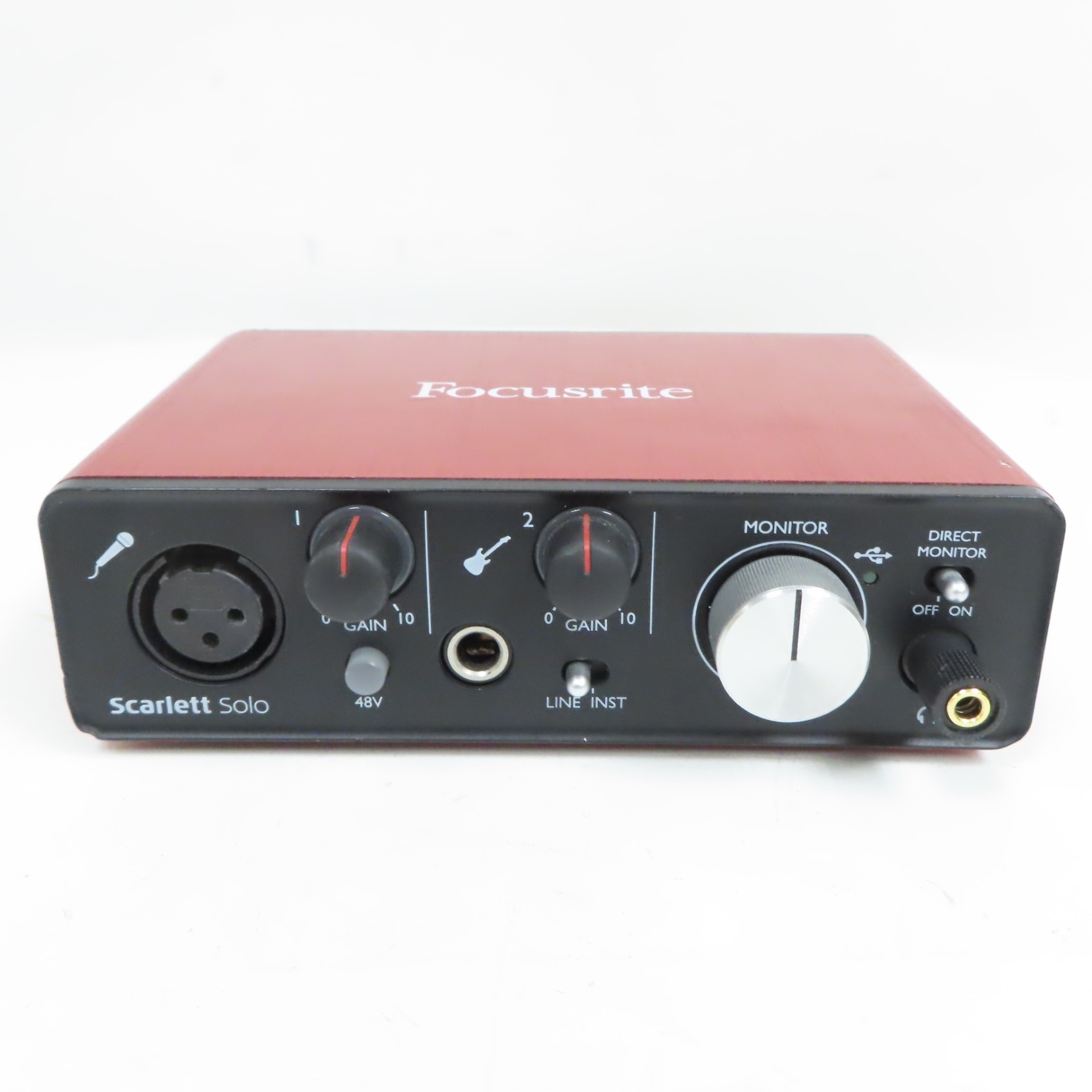 Focusrite Scarlett Solo (2nd Gen) 2x2 USB Audio Interface