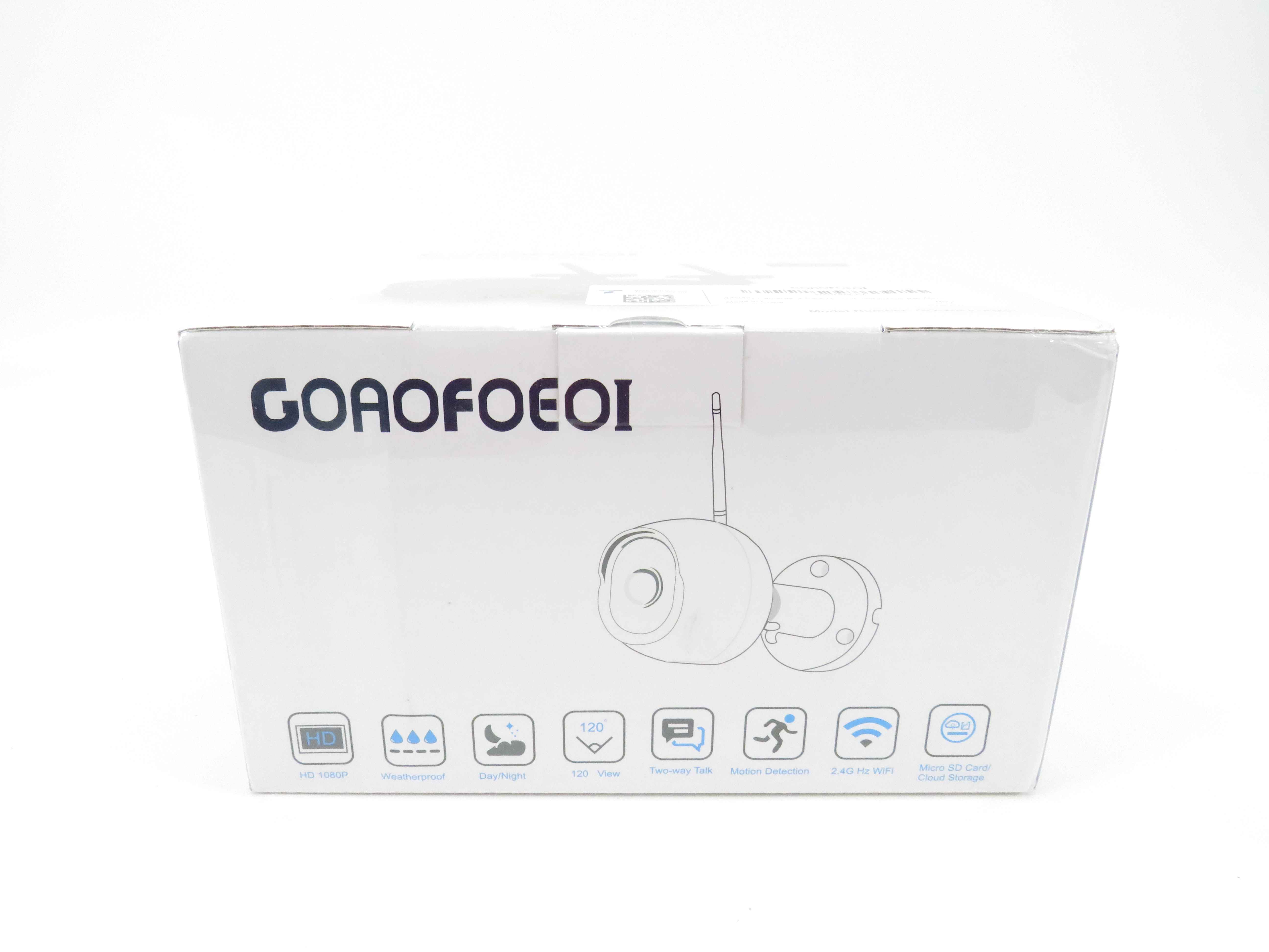 GOAOFOEOI 1080p Full HD Wi-Fi 2-Pack Home Security Camera Set