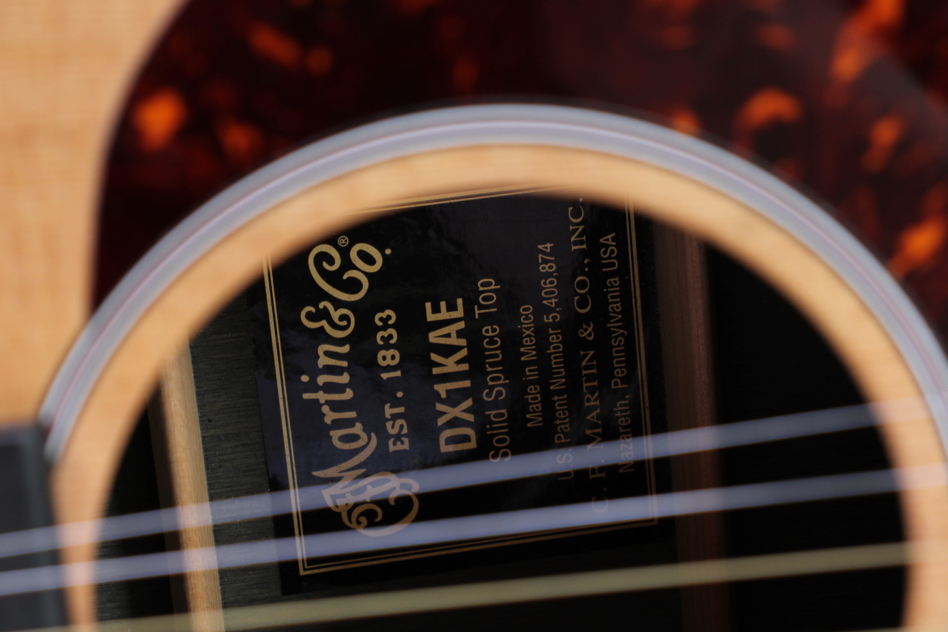 Martin DX1KAE Koa Acoustic Electric Guitar - Mexican Made 2011