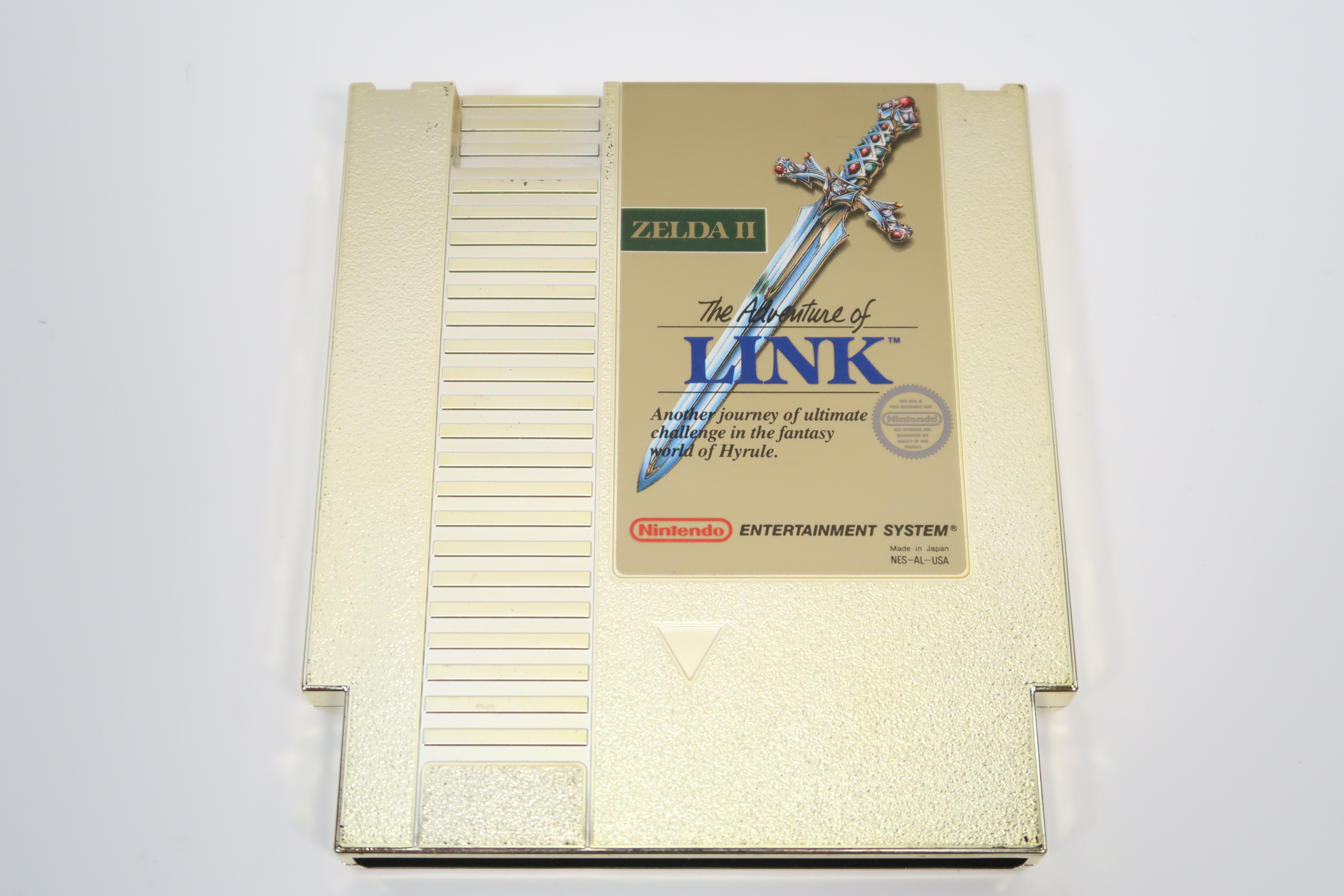 Nintendo NES - Zelda II: The Adventures of Link Game Cartridge