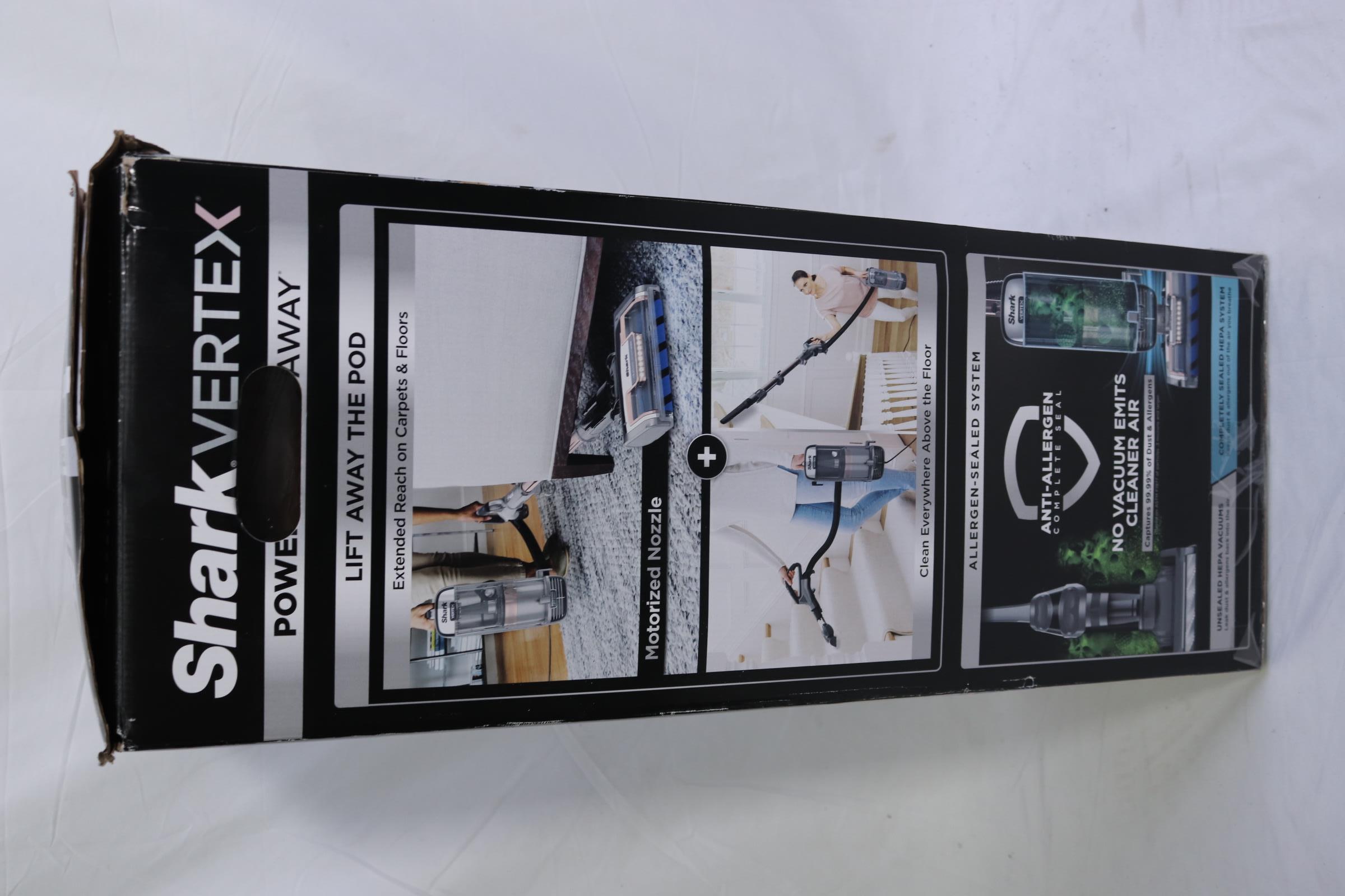 Shark AZ2002 Vertex DuoClean PowerFin Powered Lift-Away Upright Vacuum