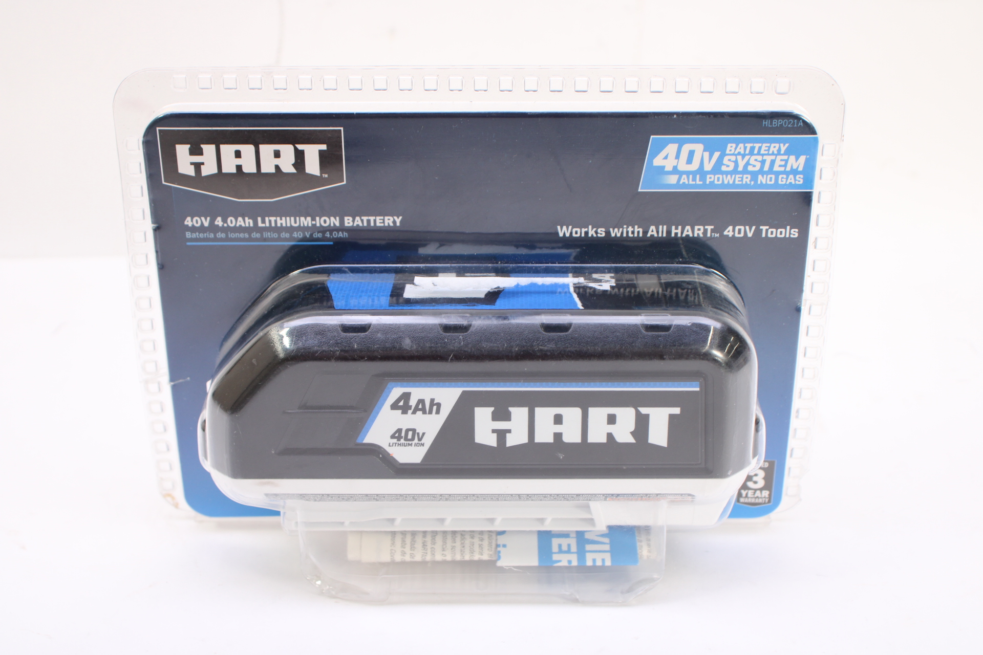 Hart HLBP021A 40V Lithium Ion 4.0Ah Battery Pack