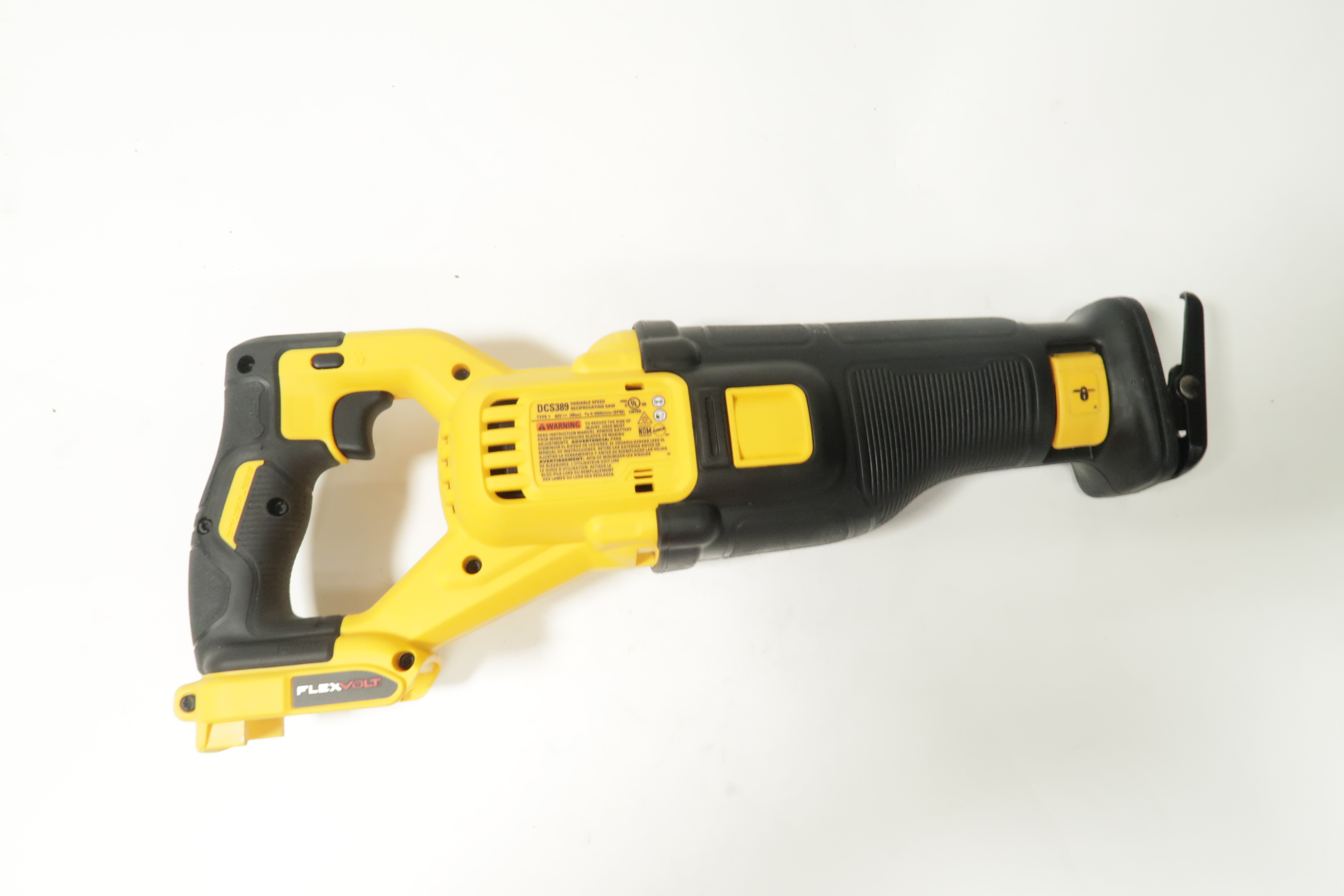 DEWALT DCS389 FLEXVOLT 60V MAX Li-Ion Cordless Brushless Reciprocating Saw 7654