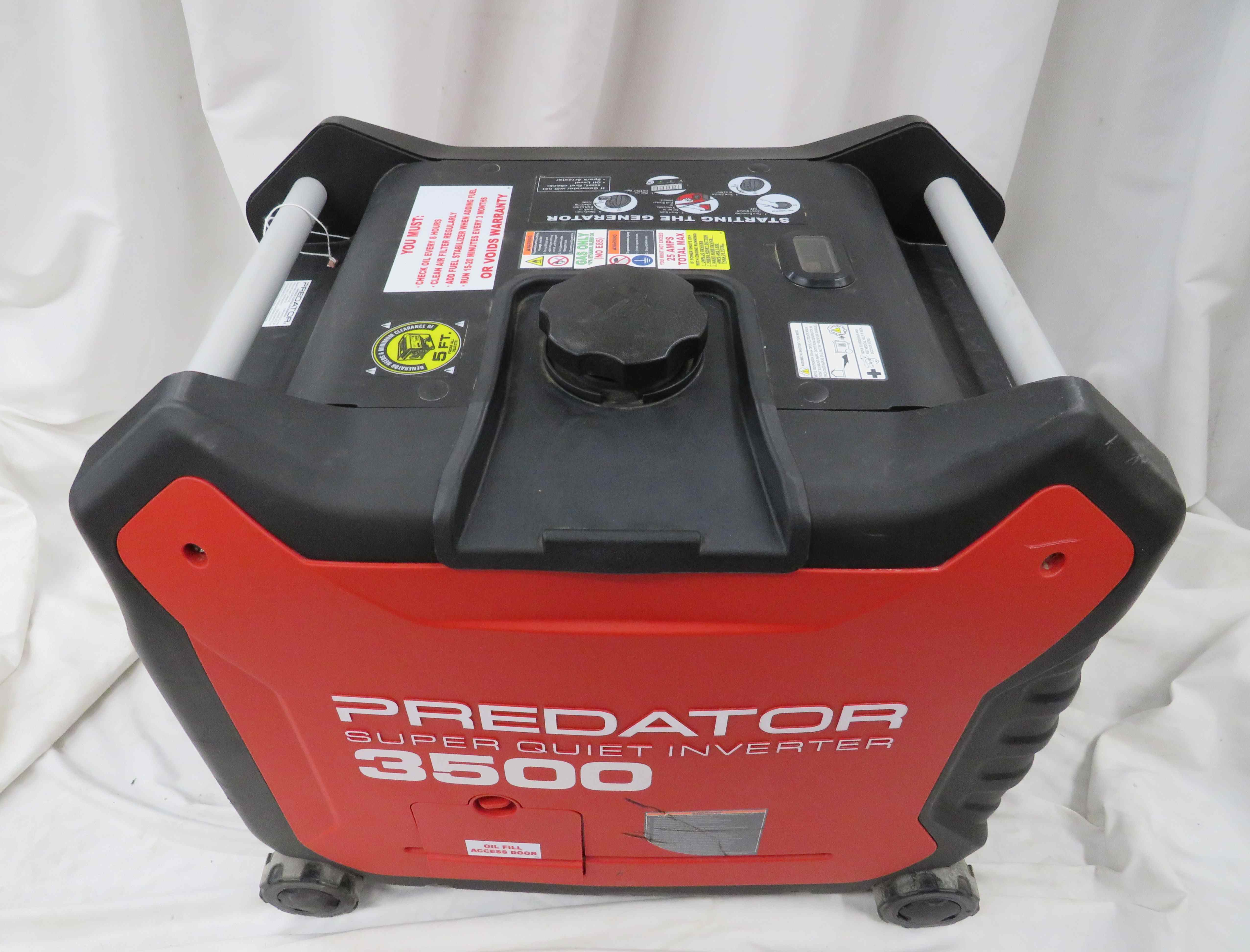Predator 3500 Watt Super Quiet Inverter Generator