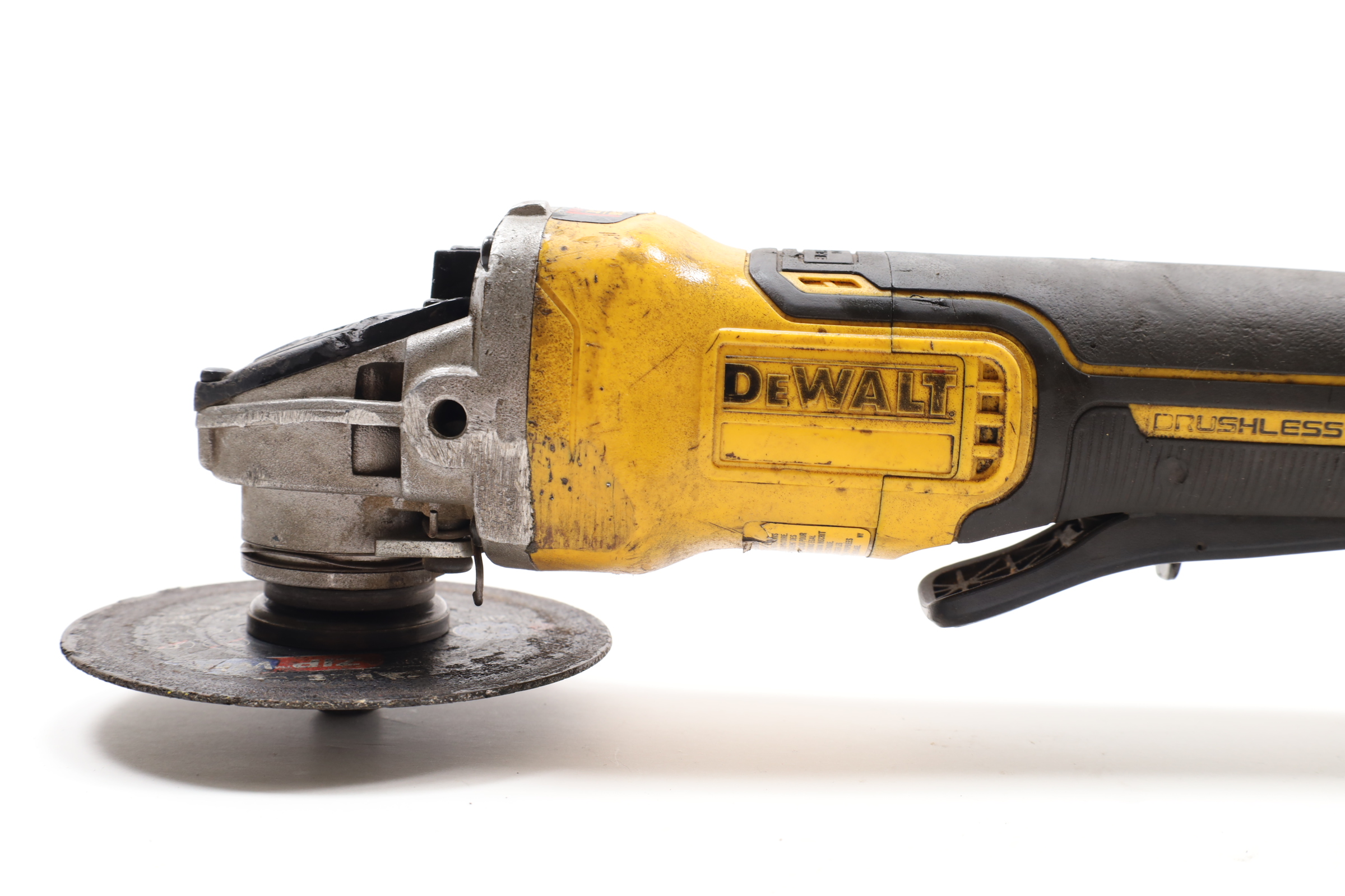 DeWalt DCG413 20V MAX XR Brushless 4.5" Paddle Switch Cordless Angle ...
