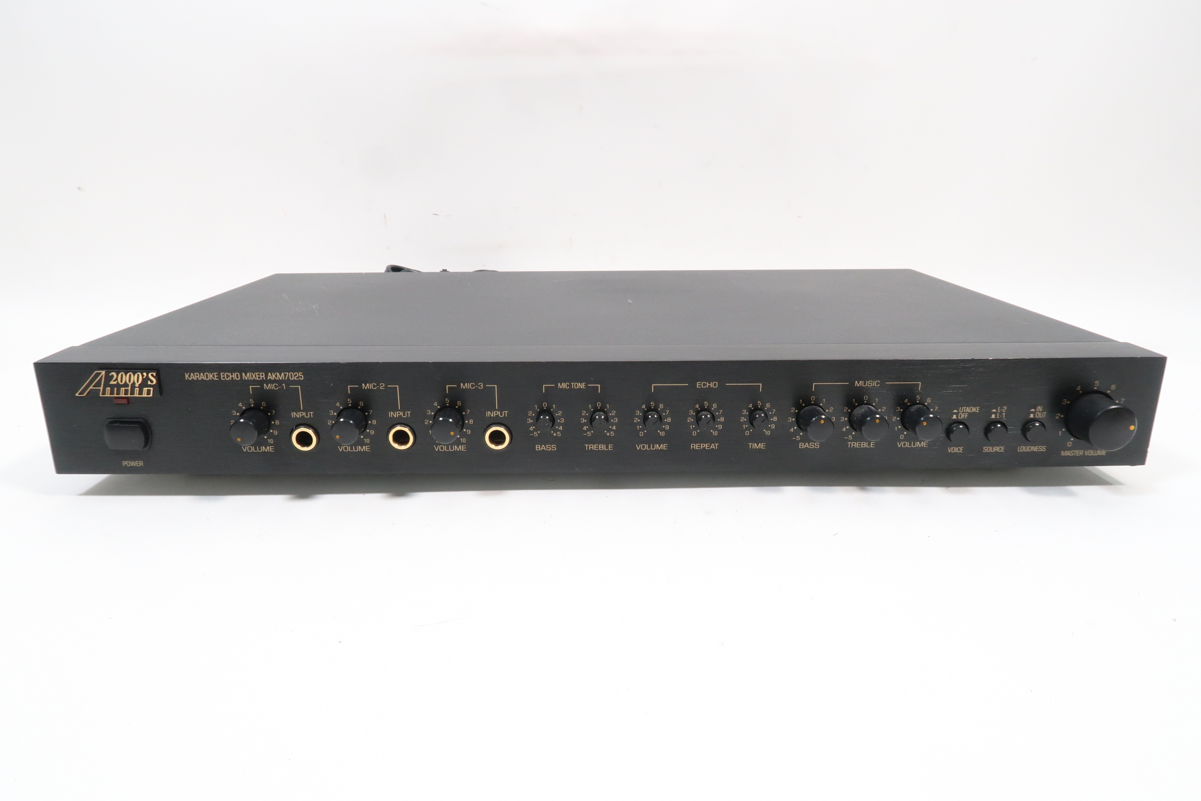 Audio 2000s AKM7025 Digital Echo Karaoke Mixing Amplifier