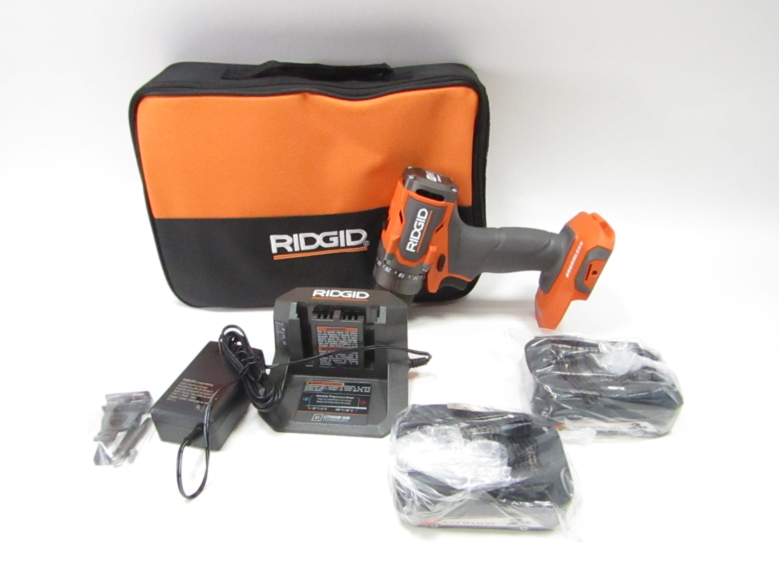 RIDGID R87012K 18V Sub Compact Brushless Cordless 1/2 in. Drill/Driver Kit