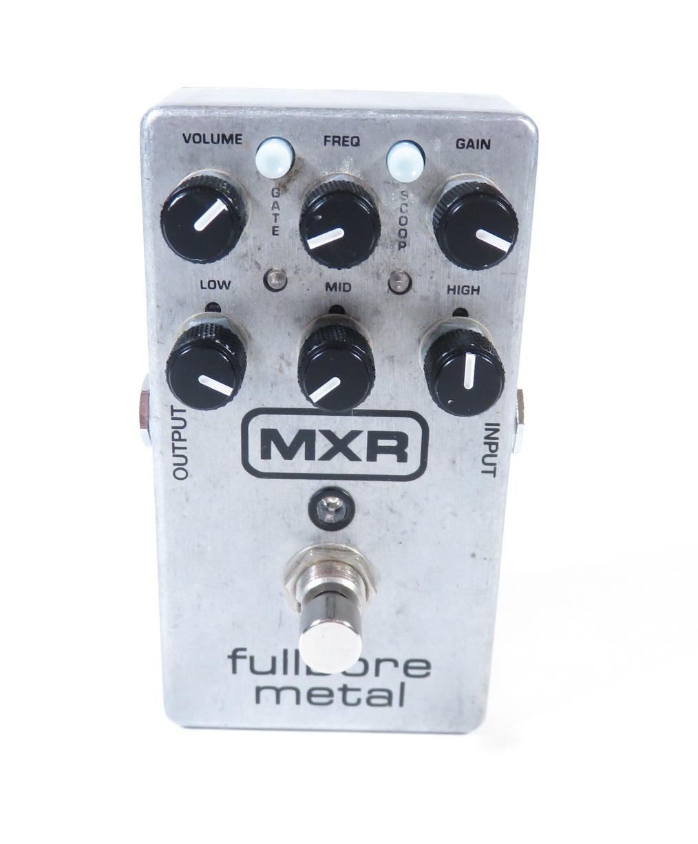 MXR Fullbore Metal 3-Band EQ Super High-Gain Distortion Effects Pedal