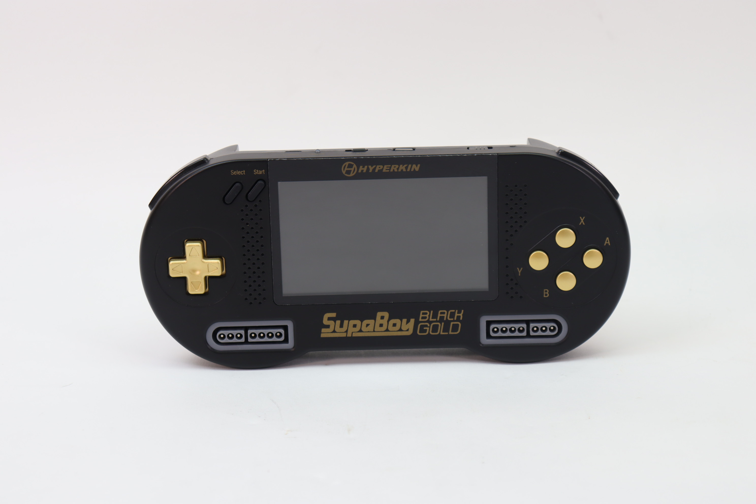 Hyperkin M08889BKGD SupaBoy Portable Pocket Console (Black/Gold) - For ...