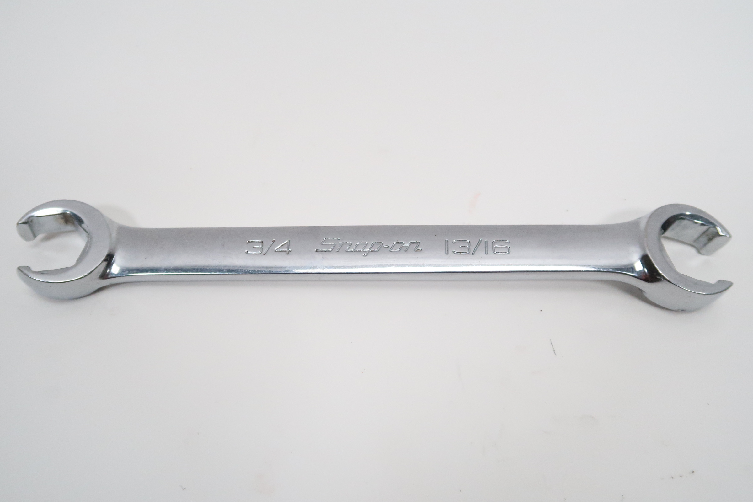 Snap On 4 Pc 6-Point SAE Flank Drive Double End Flare Nut Wrench Set