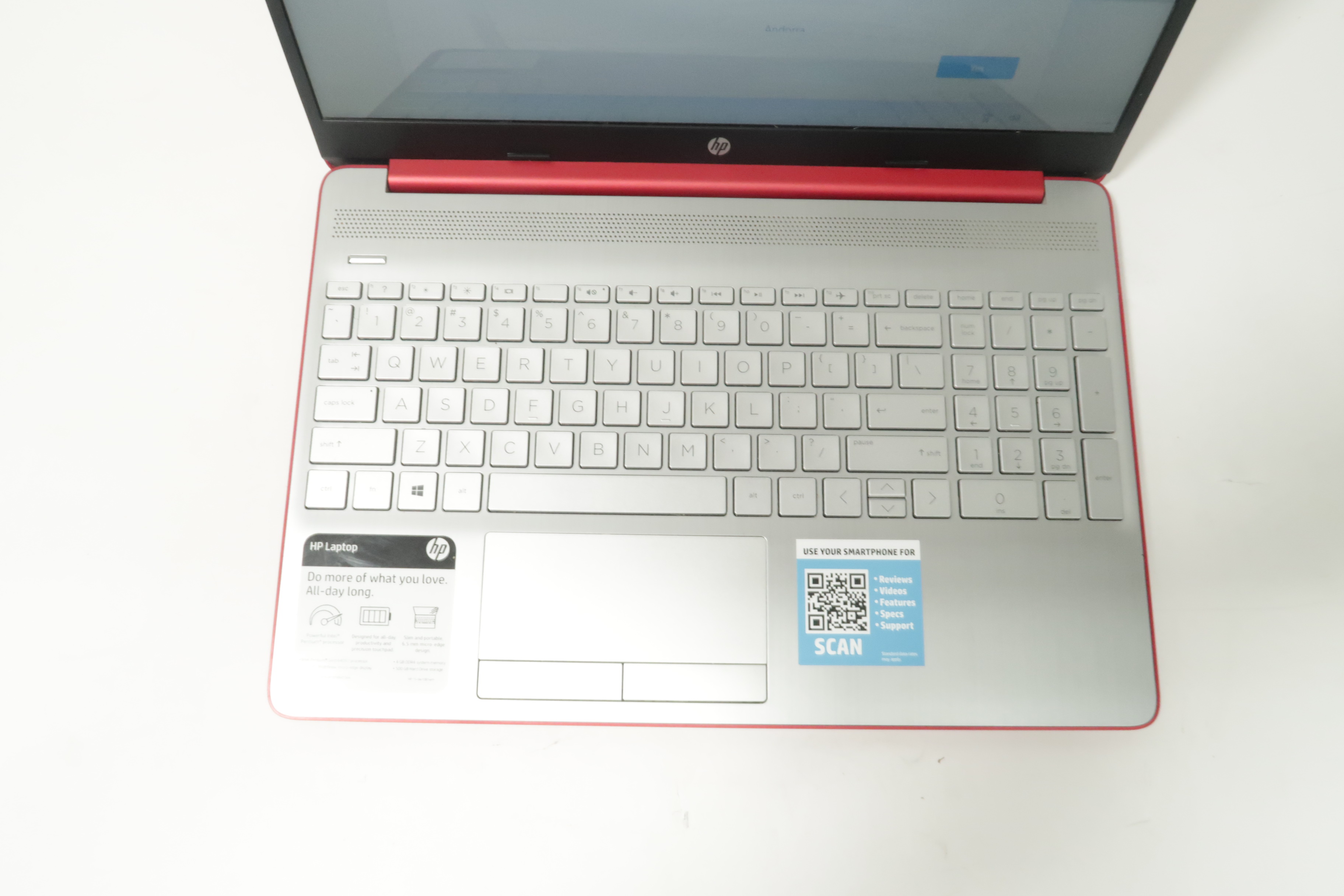 HP 15-dw1081wm Win 11 Pentium 6405U 2.4GHz 4GB RAM 500GB HDD 15.6"