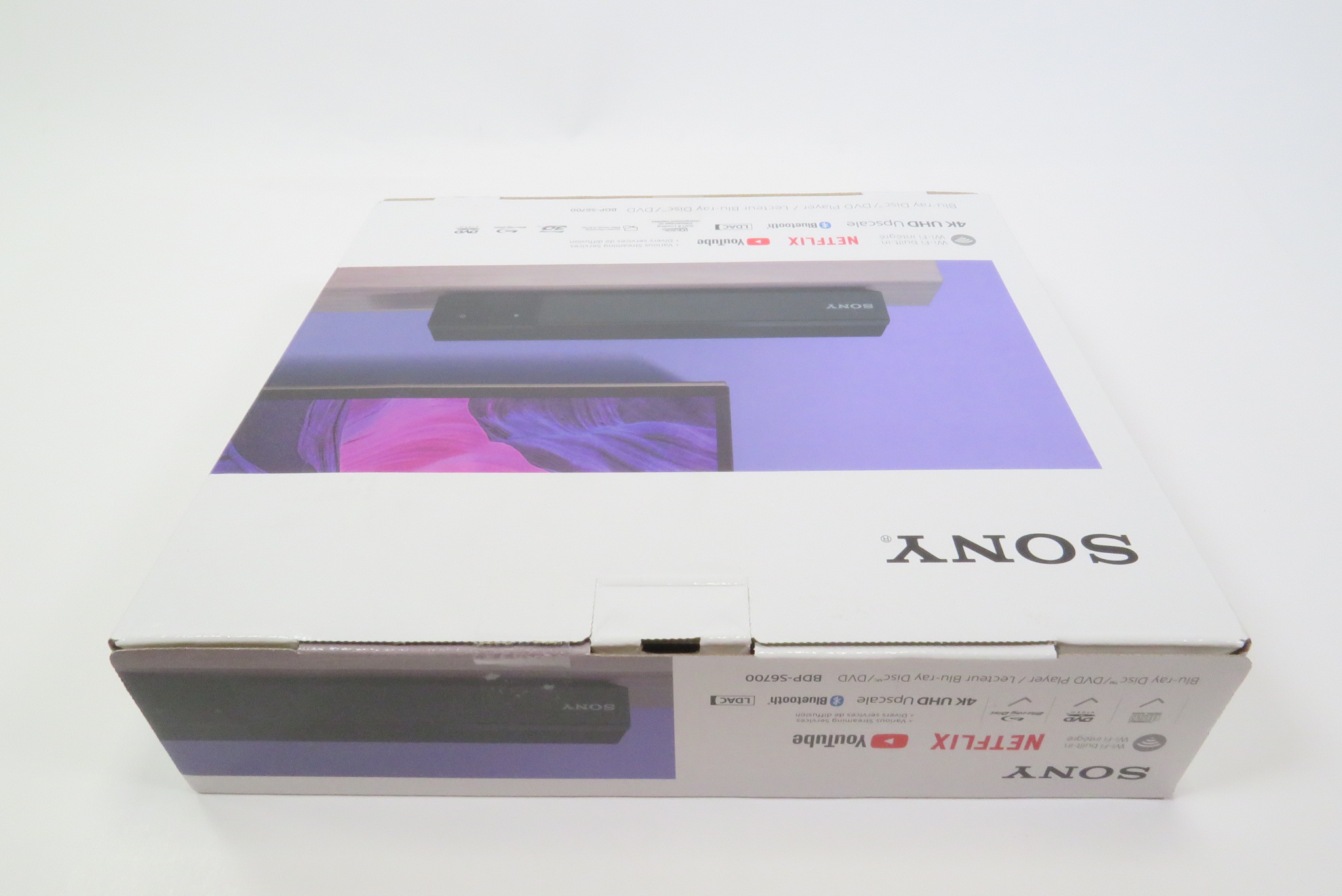 Sony BDP-S6700 Wi-Fi Built-in 4K UHD Upscale Blu-Ray Disc/DVD Player