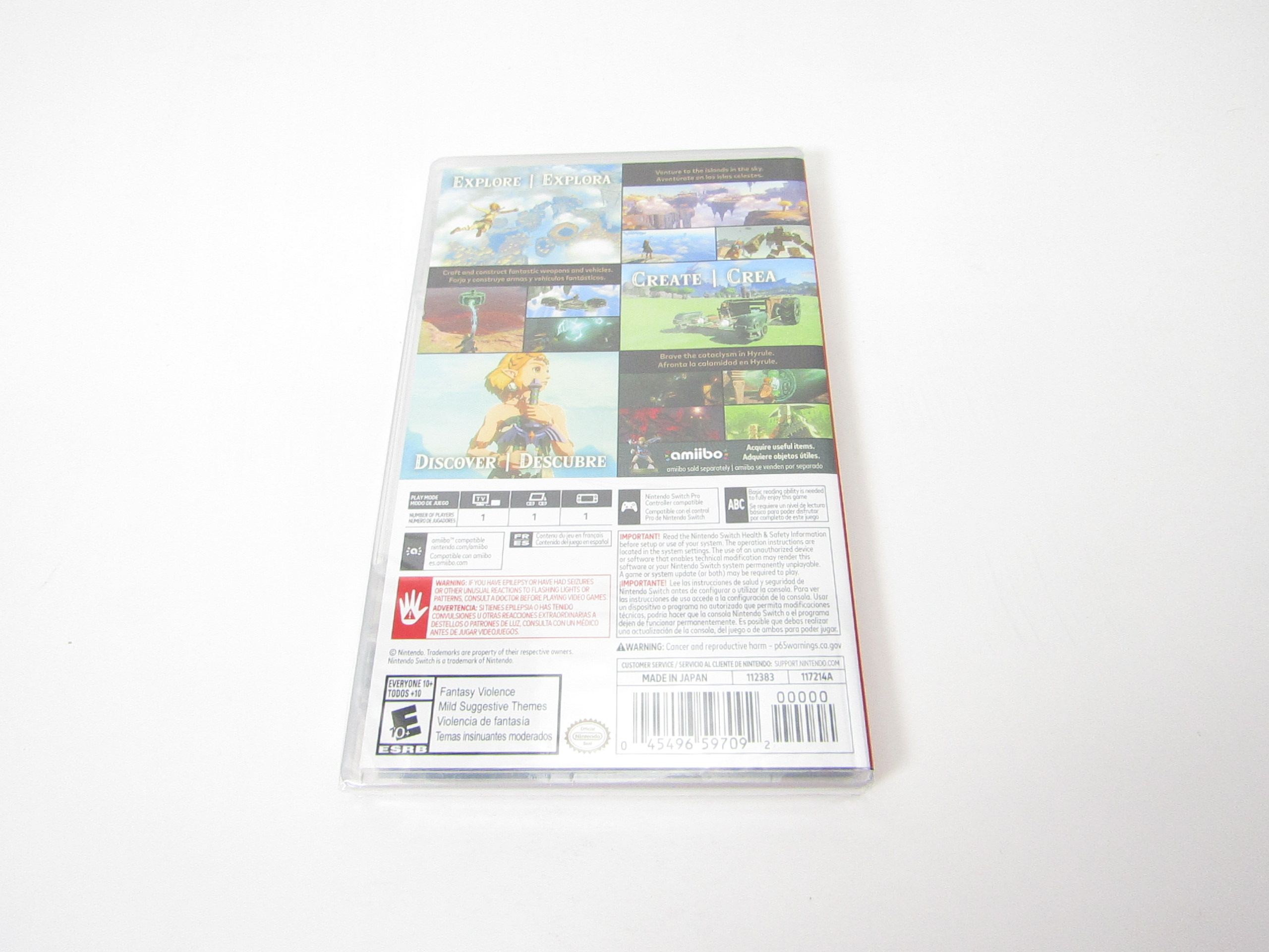 Nintendo The Legend of Zelda : Tears of The Kingdom Nintendo Switch ...