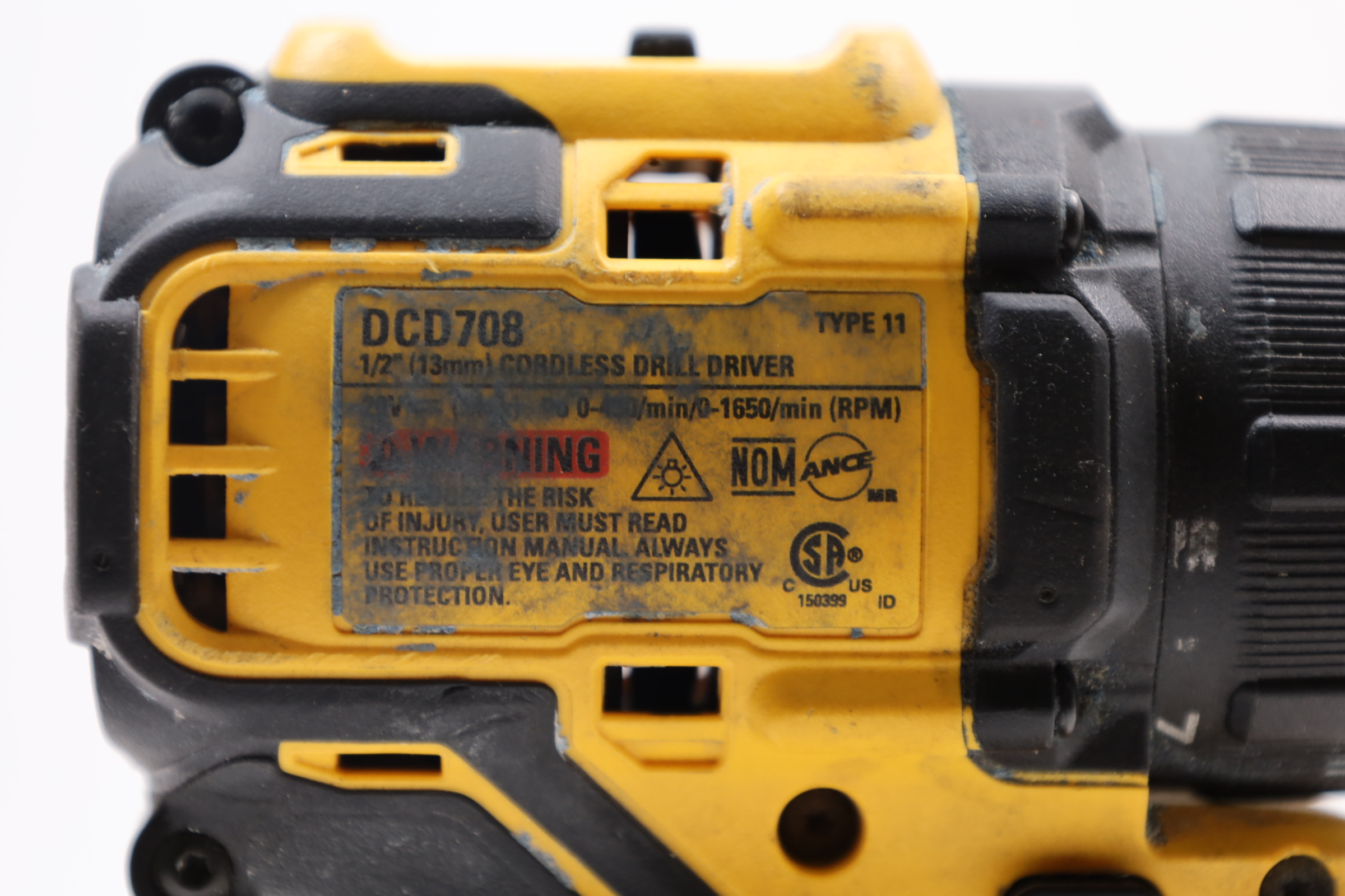 DeWalt DCD708 20V MAX Brushless Compact 1/2" Cordless Drill Driver
