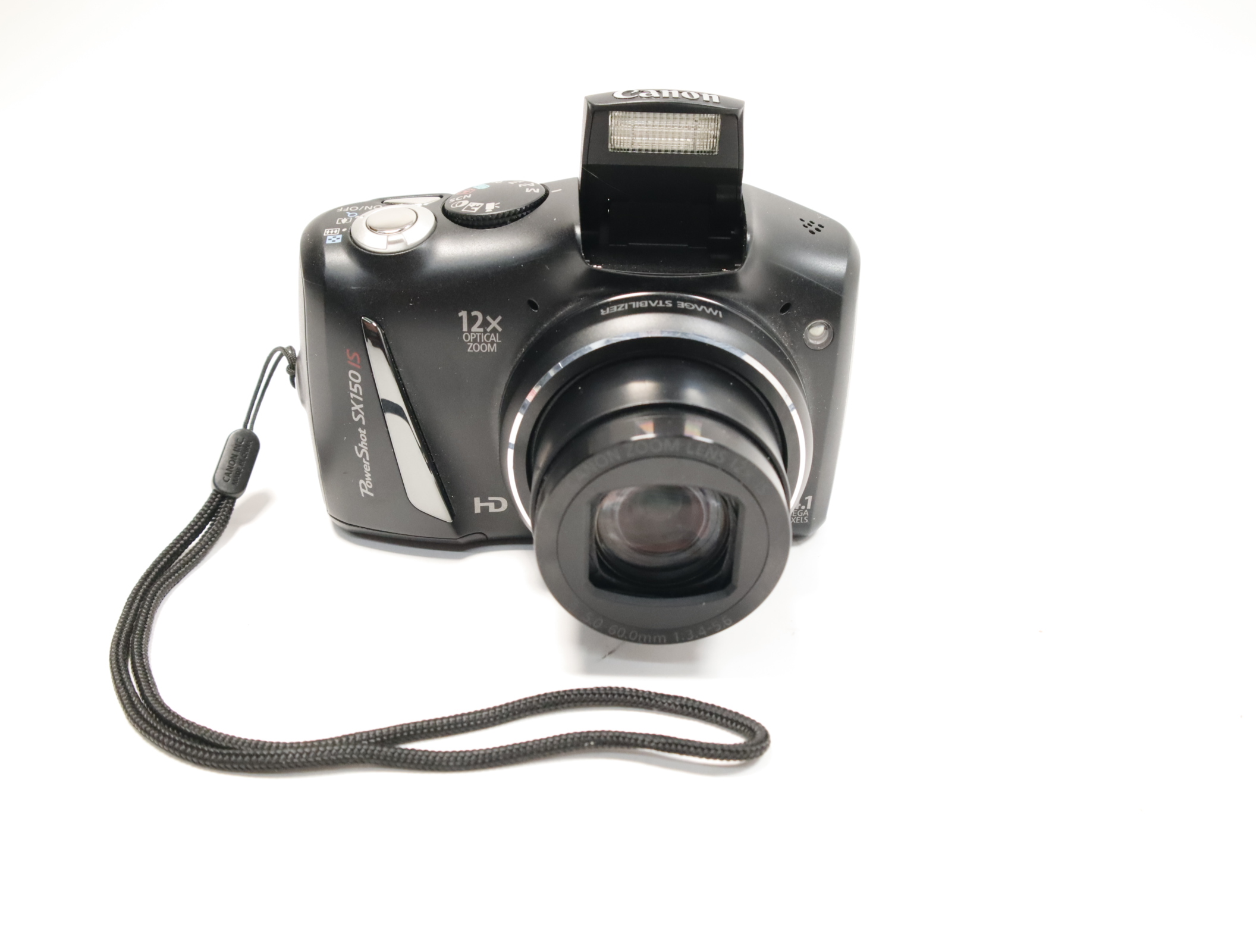 Canon PowerShot SX150 1S 14.1MP Digital Camera Black